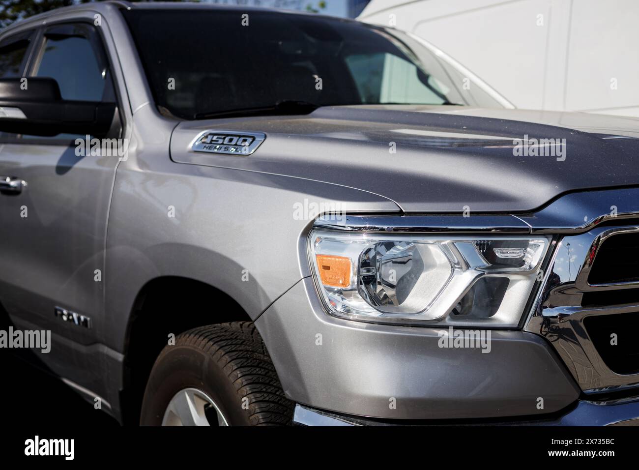 Minsk, Belarus, May 17, 2024 - luxury dodge ram 1500 hemi - american ...
