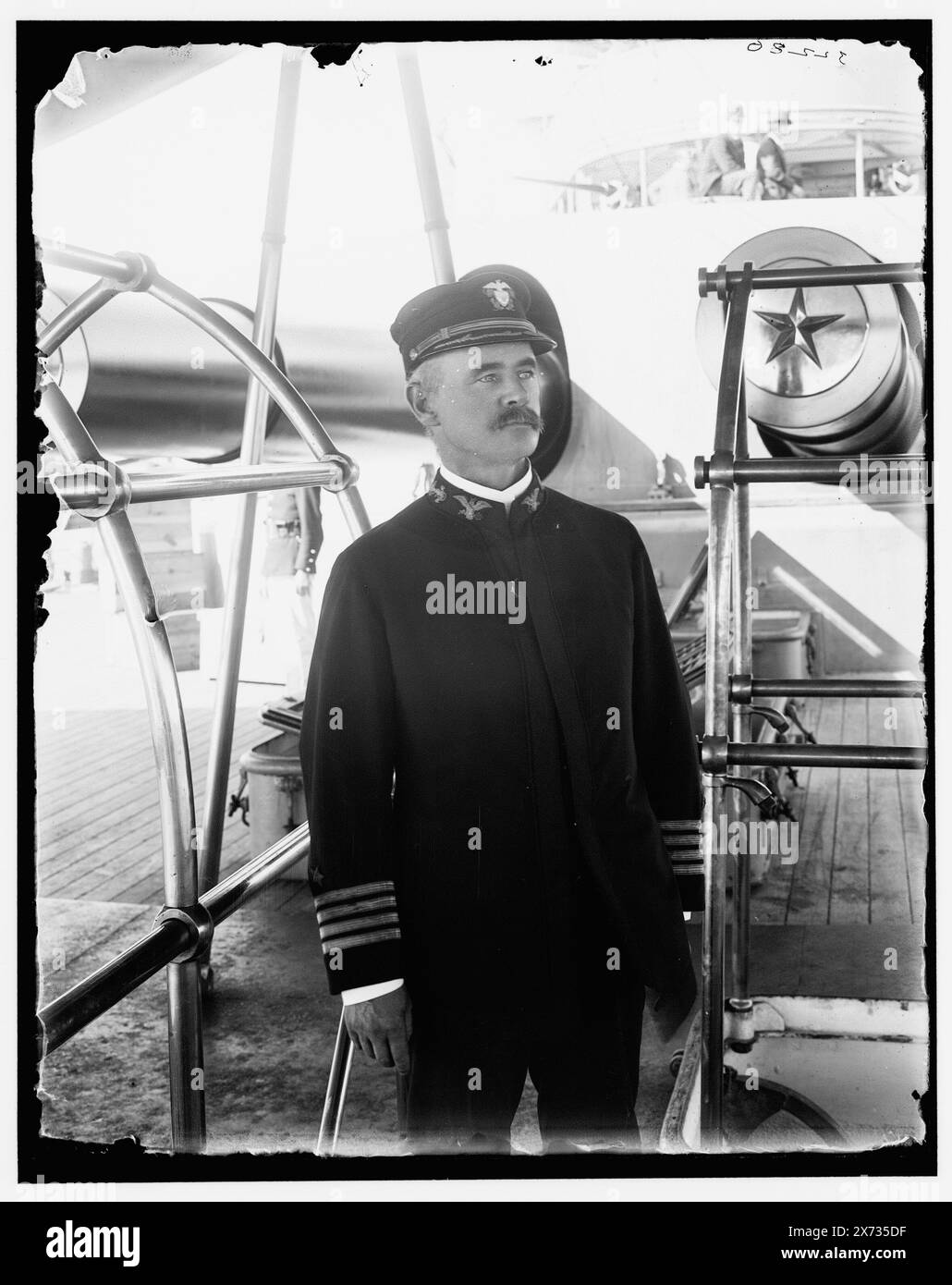 U.S.S. Indiana, Captain Taylor, Title from jacket., Detroit Publishing ...