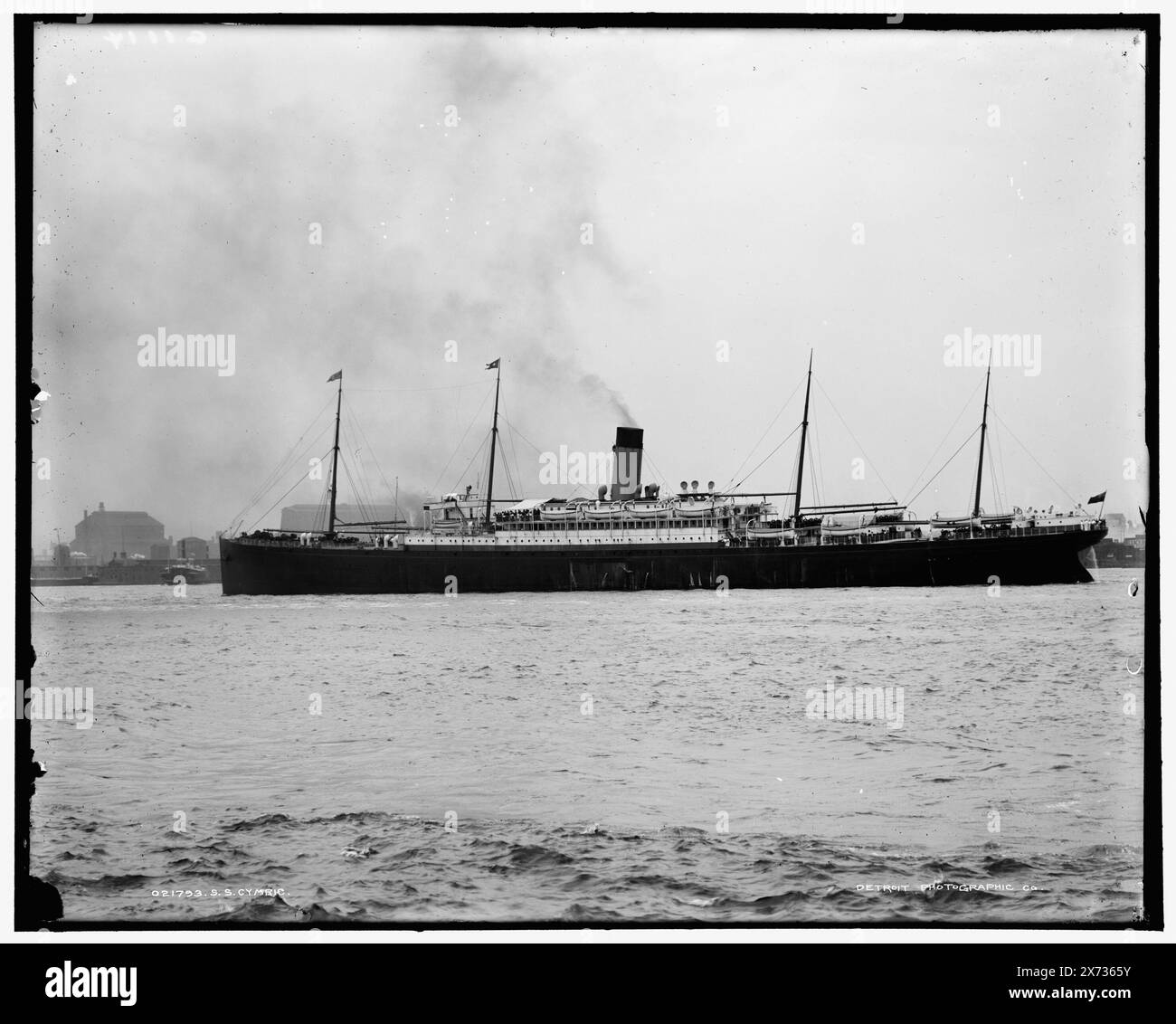 Cymric ocean liner hi-res stock photography and images - Alamy