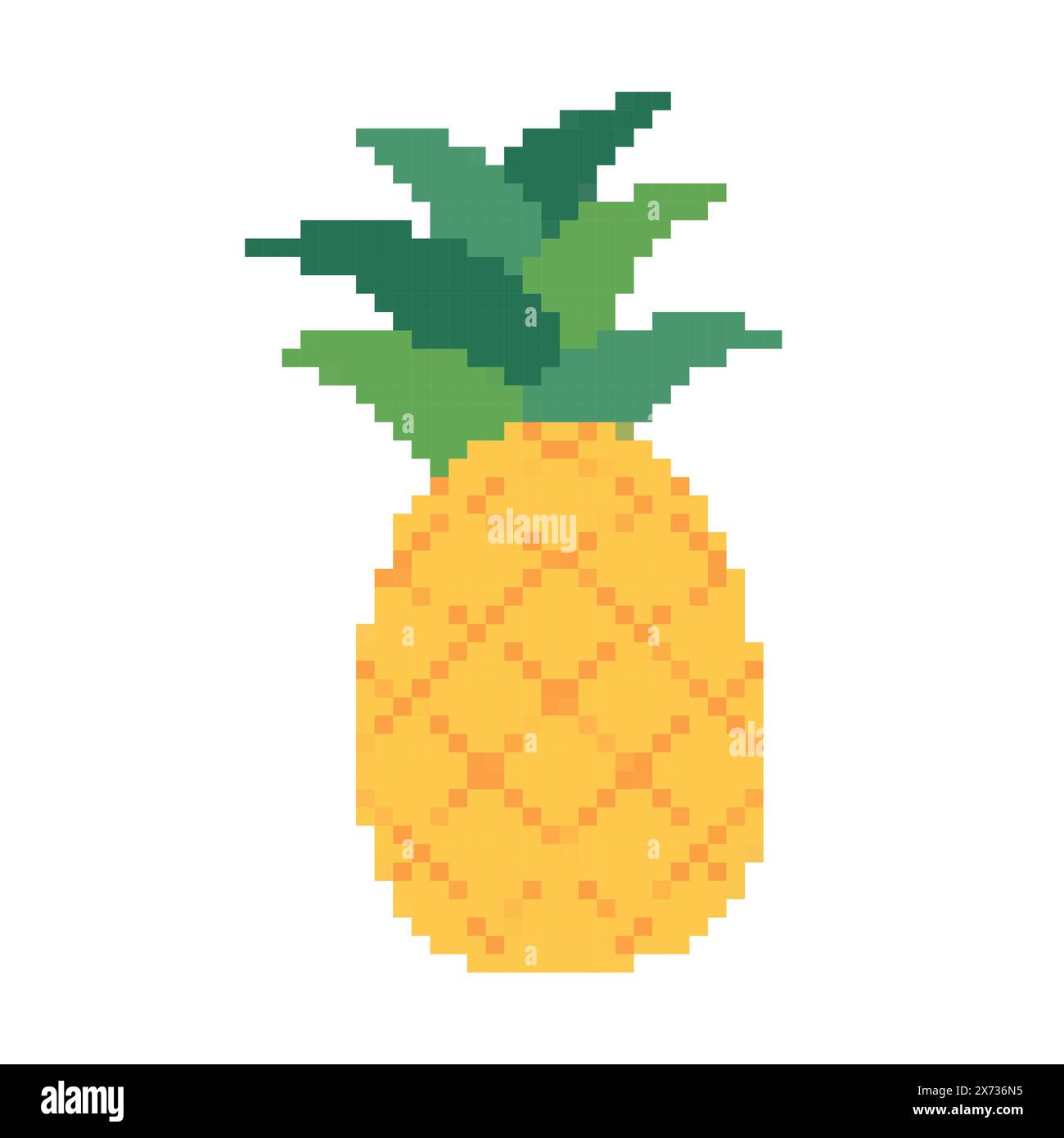 Collection of colorful Pixel icons of fruits vector illustration Stock ...