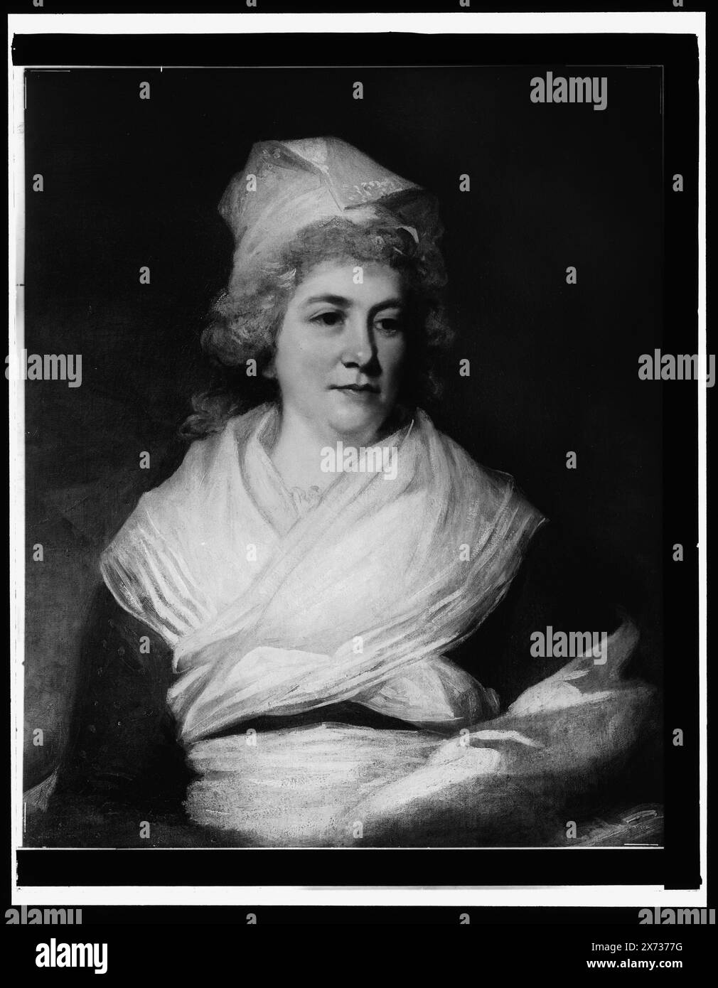 Sarah Franklin Bache, head and shoulders portrait, Title from jacket ...