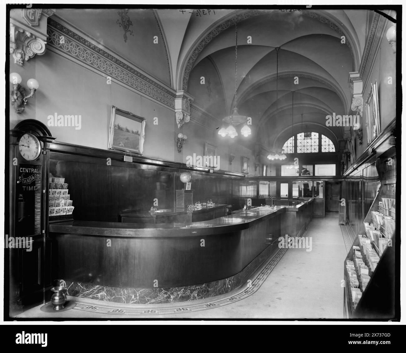 Grand Trunk Western Railroad, ticket office, Detroit, Mich., Title from ...