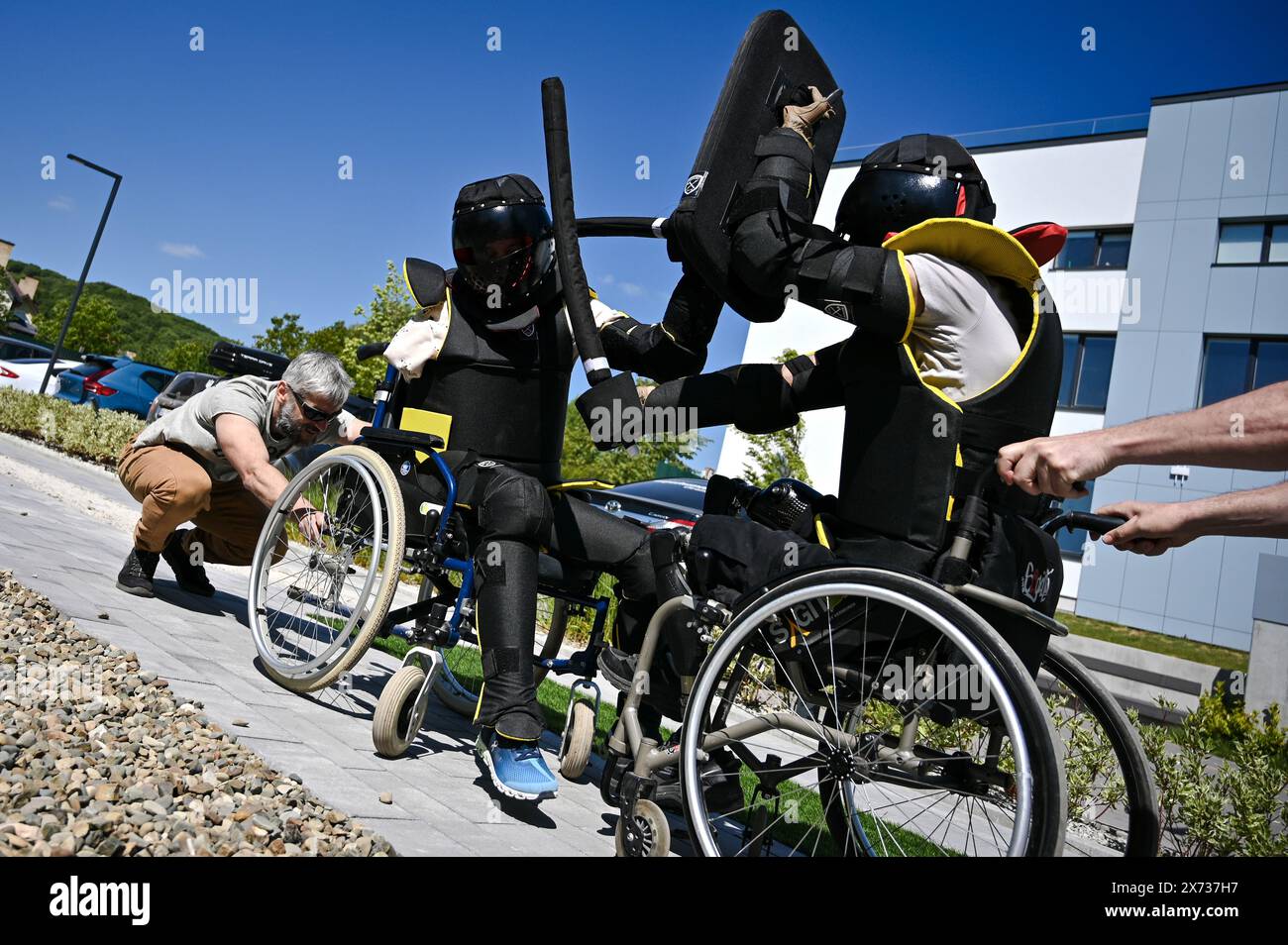 Non Exclusive: LVIV, UKRAINE - MAY 16, 2024 - Patients of the ...