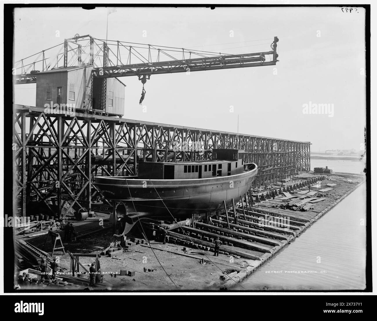 Fire boat James Battle, The, Date based on Detroit, Catalogue J (1901 ...