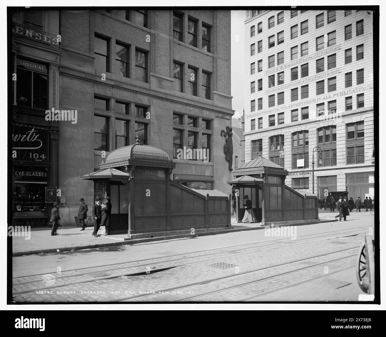 East 23rd street subway Black and White Stock Photos & Images - Alamy
