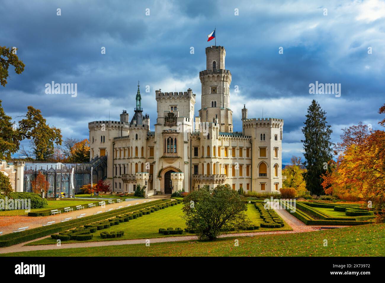 Castle Hluboka nad Vltavou is one of the most beautiful castles in ...