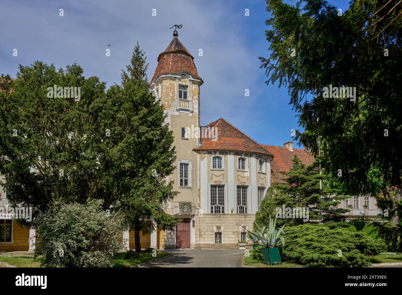 Baroque palace in Olesnica Mala Klein Ols former residence of Jorck von ...