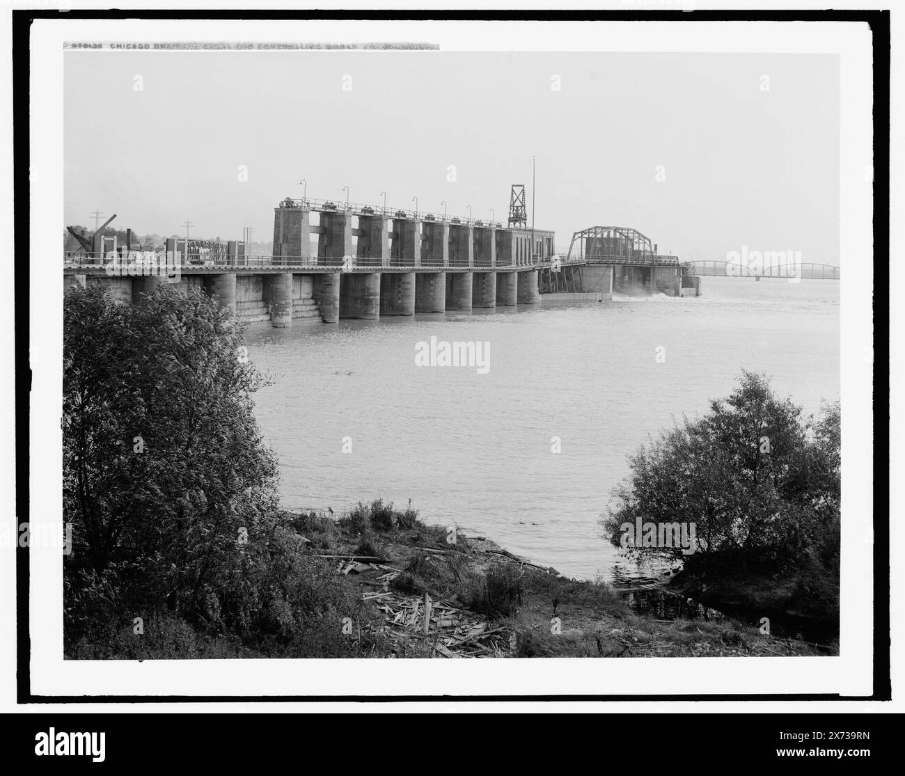Chicago drainage canal and controlling works, Lockport, Ill., Detroit ...