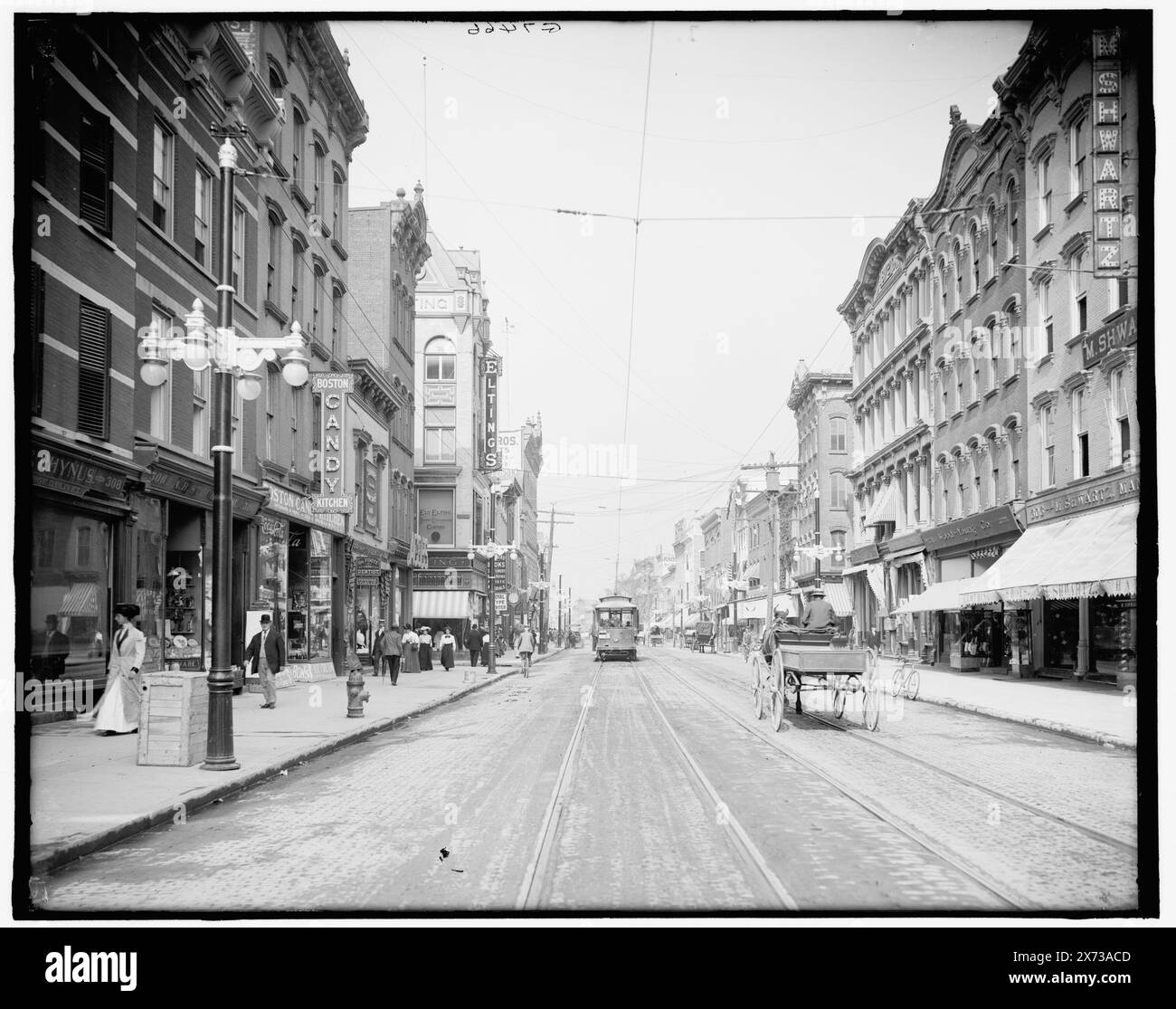 Main Street. Poughkeepsie, New York, Title devised by cataloger ...