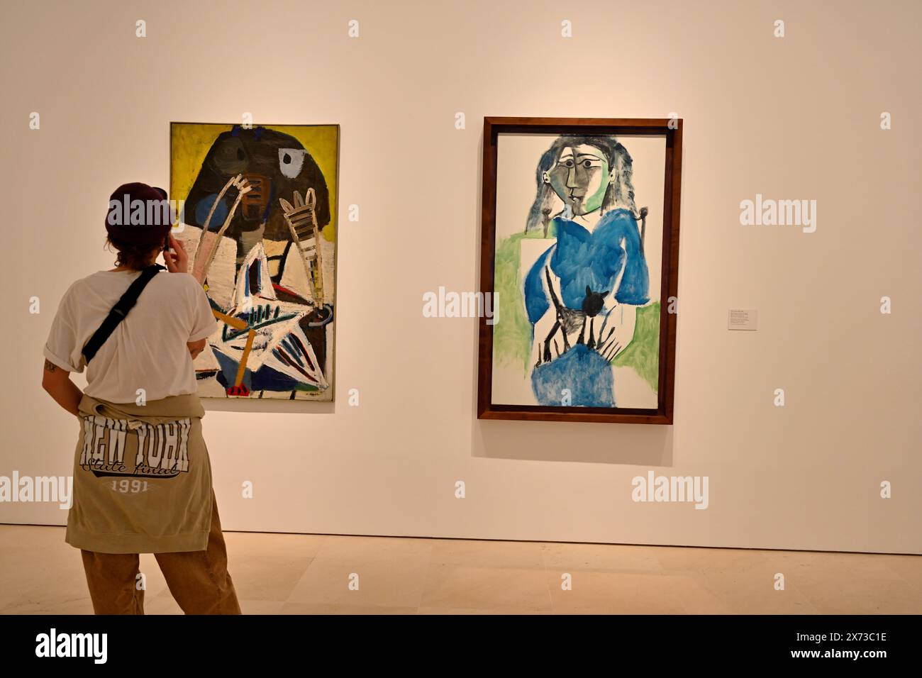 Exhibition “The Echo of Picasso” in the Picasso Museum art gallery ...