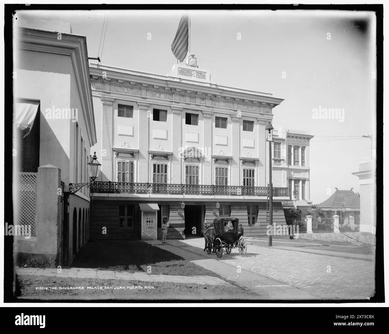 The Governor's Palace, San Juan, Puerto Rico, Detroit Publishing Co. no ...