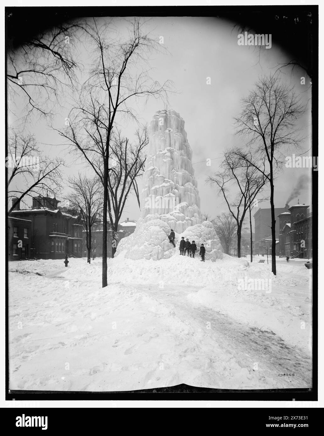 Ice fountains Cut Out Stock Images & Pictures - Alamy