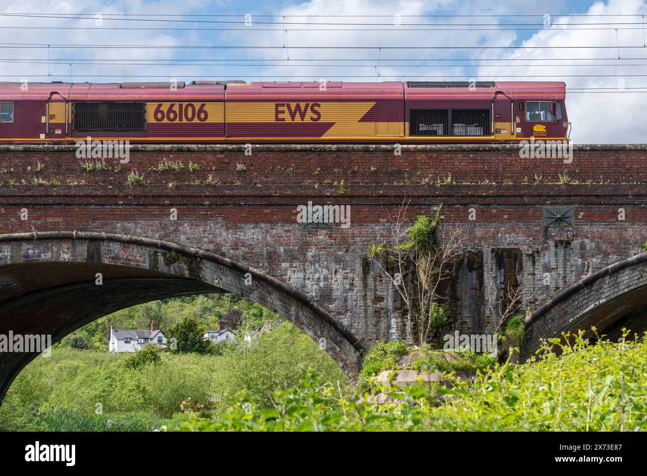 Gatehampton Railway Bridge also called Goring Viaduct, which crosses ...