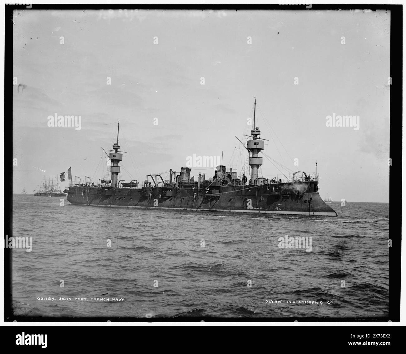 Jean Bart, French navy, Detroit Publishing Co. no. 021129., Gift; State ...