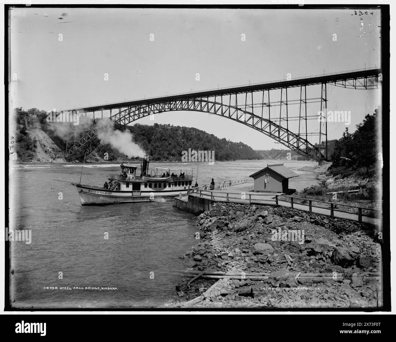 Upper Steel Arch Bridge, Niagara, Detroit Publishing Co. no. 04058 ...