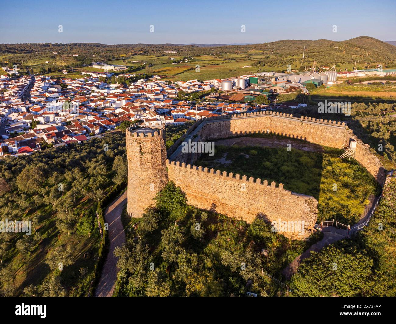 Castle of Arab origin, before 1392, Alanís, Sierra Morena, Sierra Norte ...