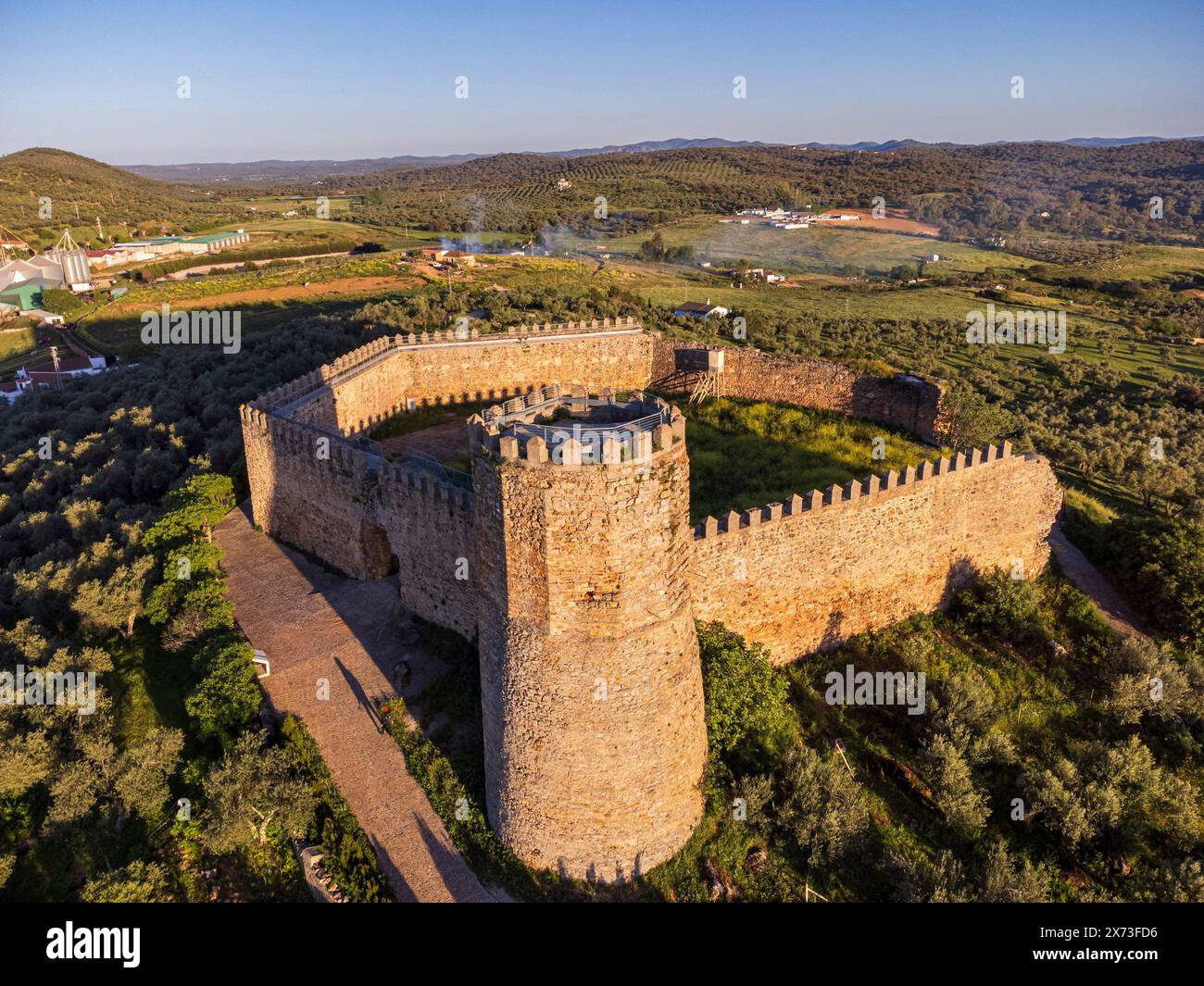 Castle of Arab origin, before 1392, Alanís, Sierra Morena, Sierra Norte ...