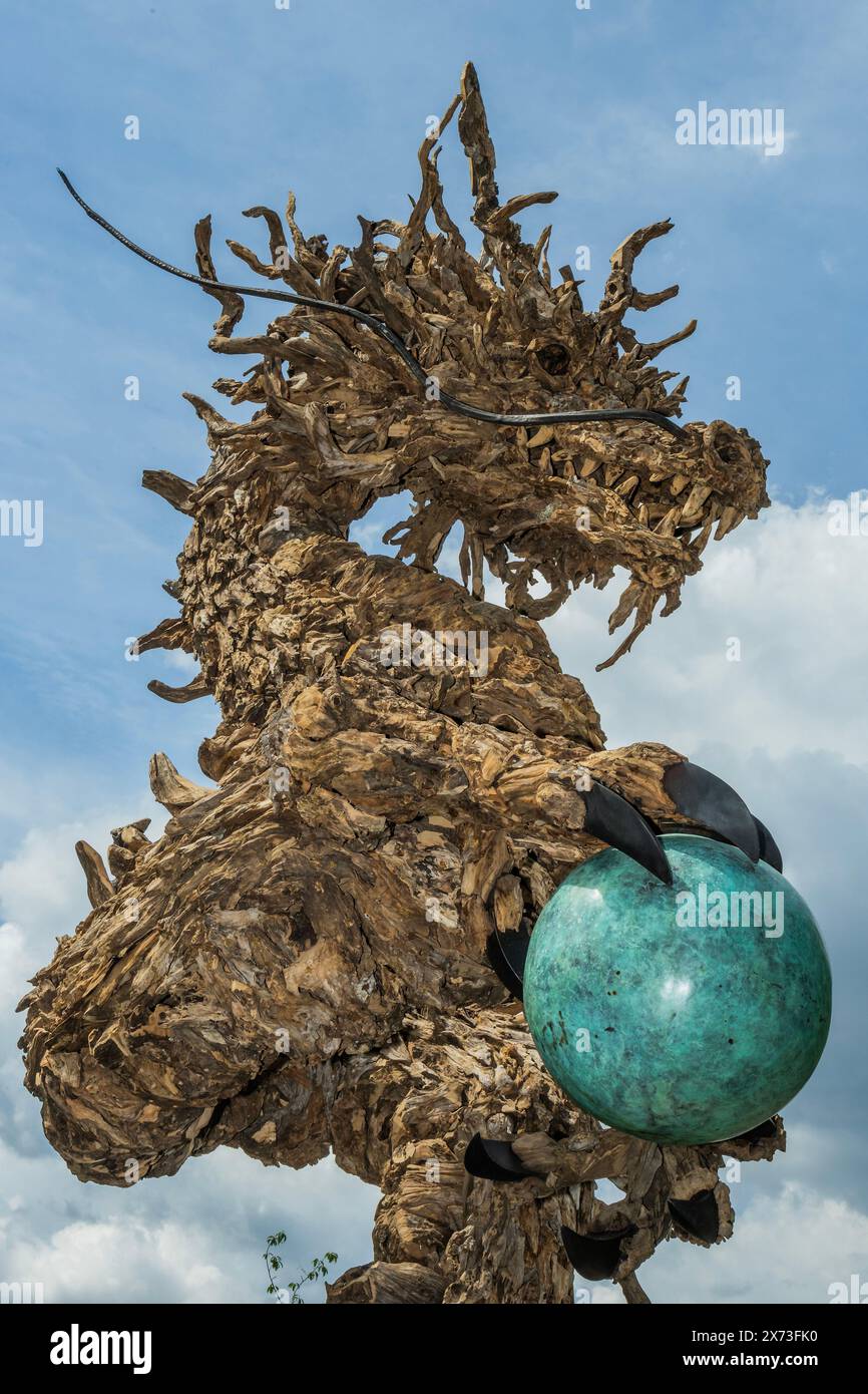 London, UK. 17th May, 2024. An approriate sculpture for teh Year of the ...