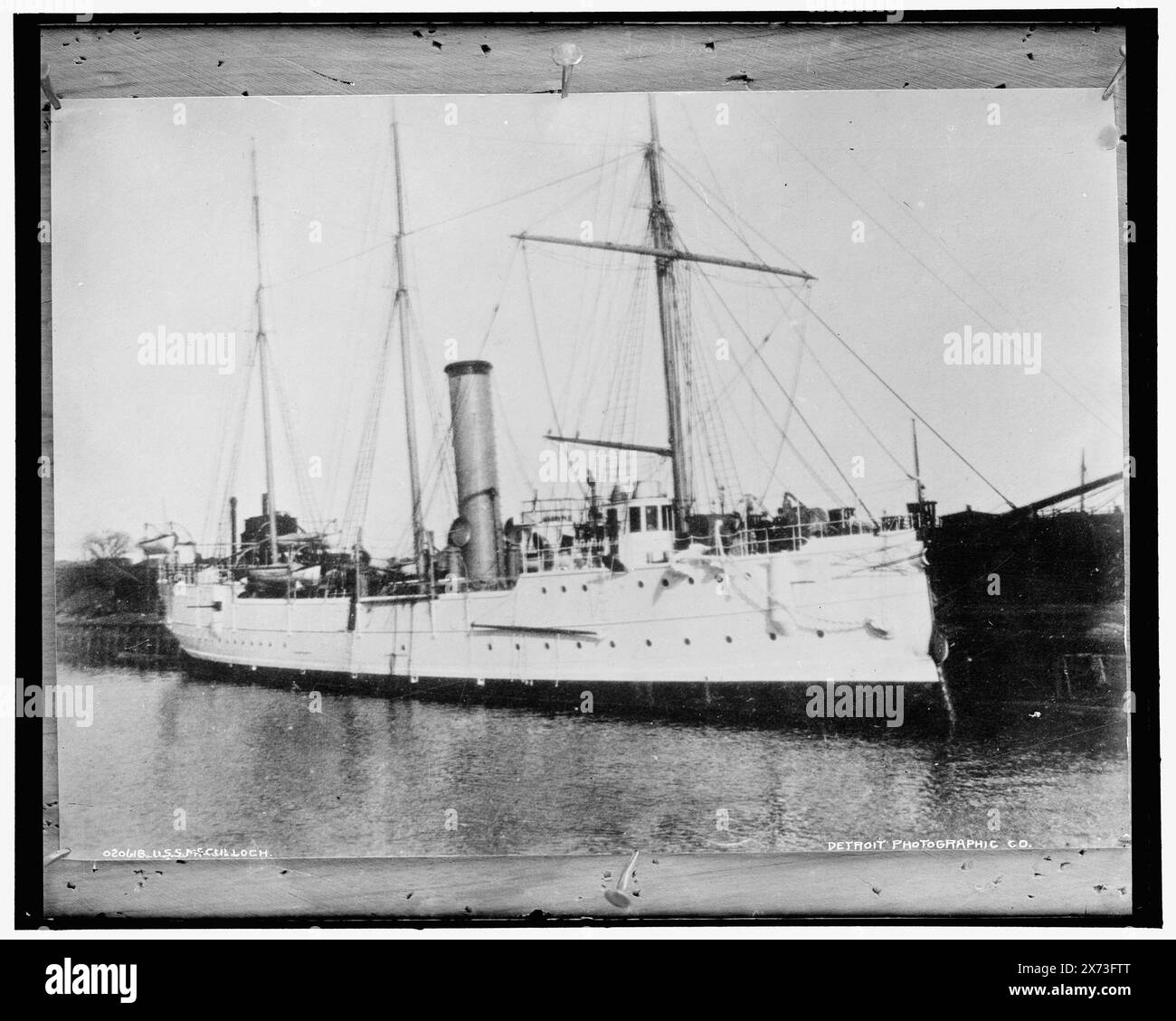 U.S.S. McCulloch, Date based on Detroit, Catalogue J (1901)., Detroit ...