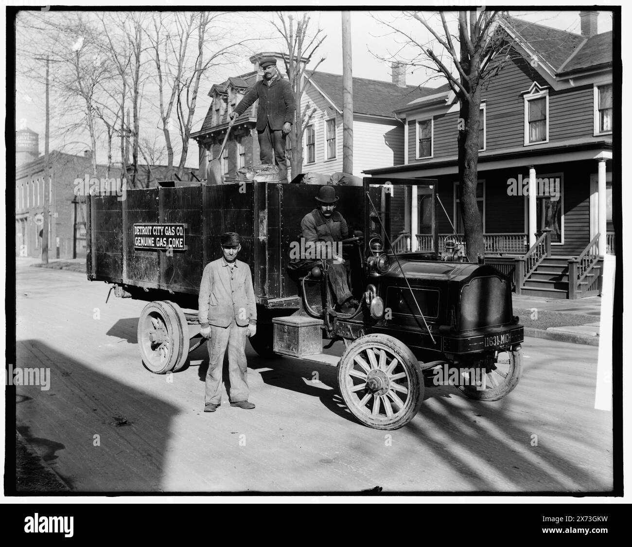 Coke delivery Black and White Stock Photos & Images - Alamy