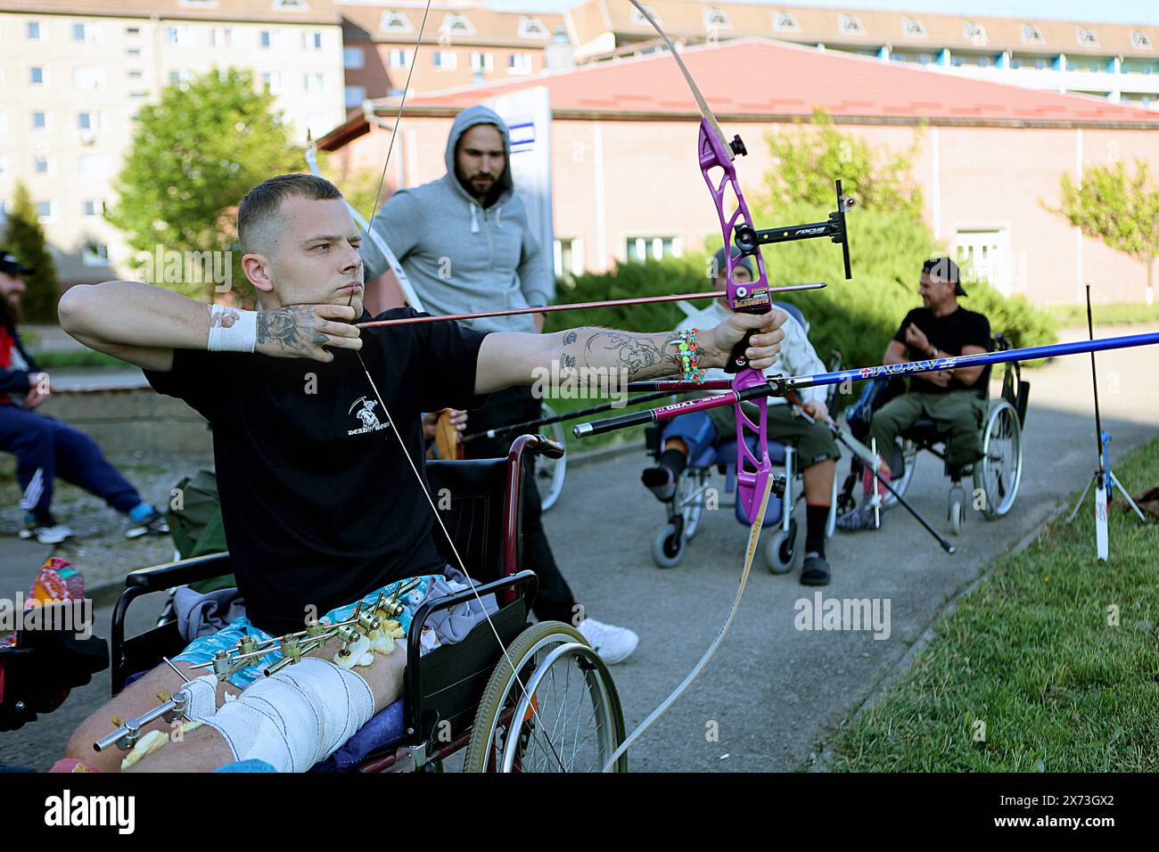 Non Exclusive: IVANO-FRANKIVSK, UKRAINE - MAY 16, 2024 - Servicemen who ...