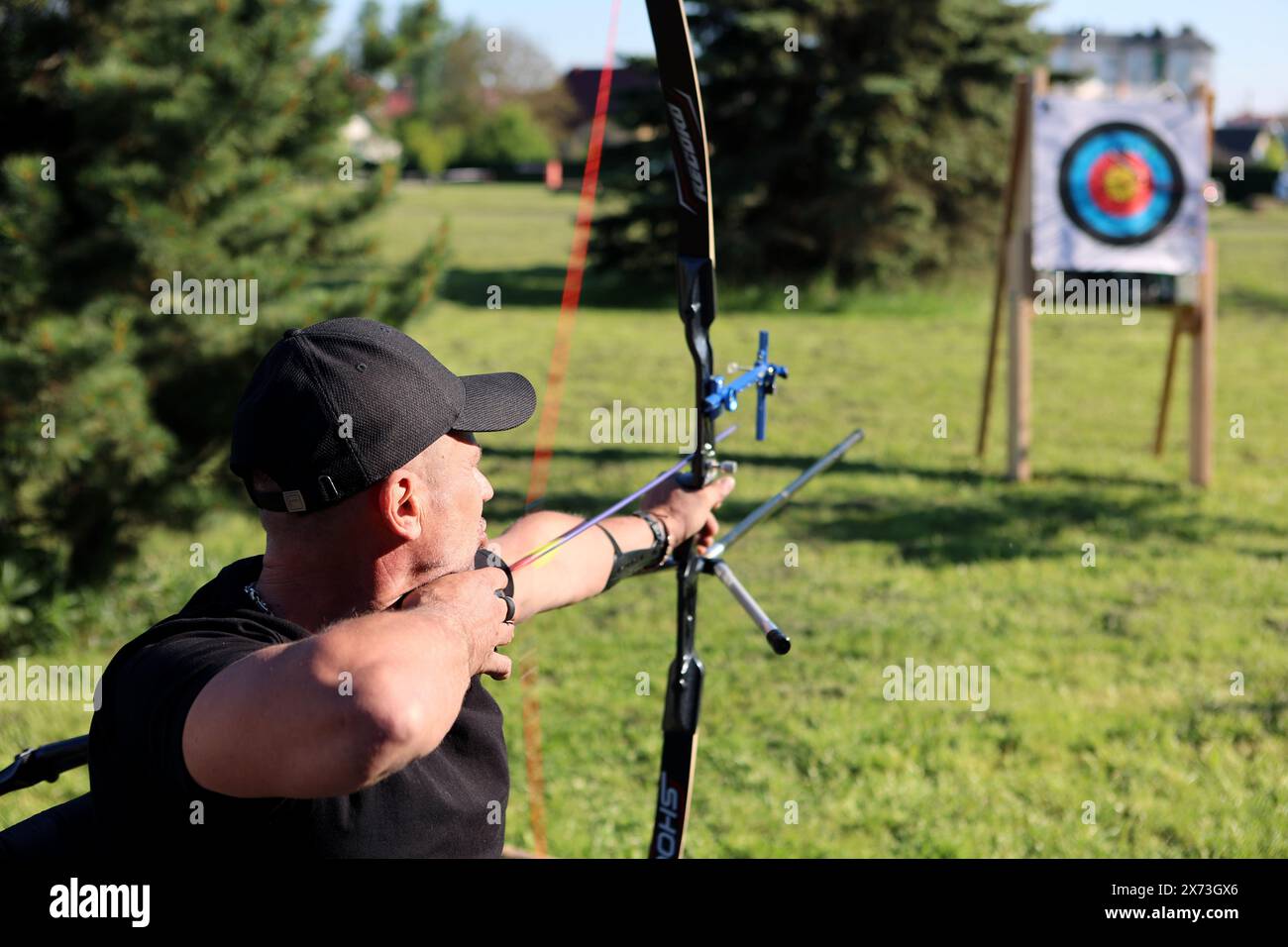 Non Exclusive: IVANO-FRANKIVSK, UKRAINE - MAY 16, 2024 - A serviceman who is being treated for ...