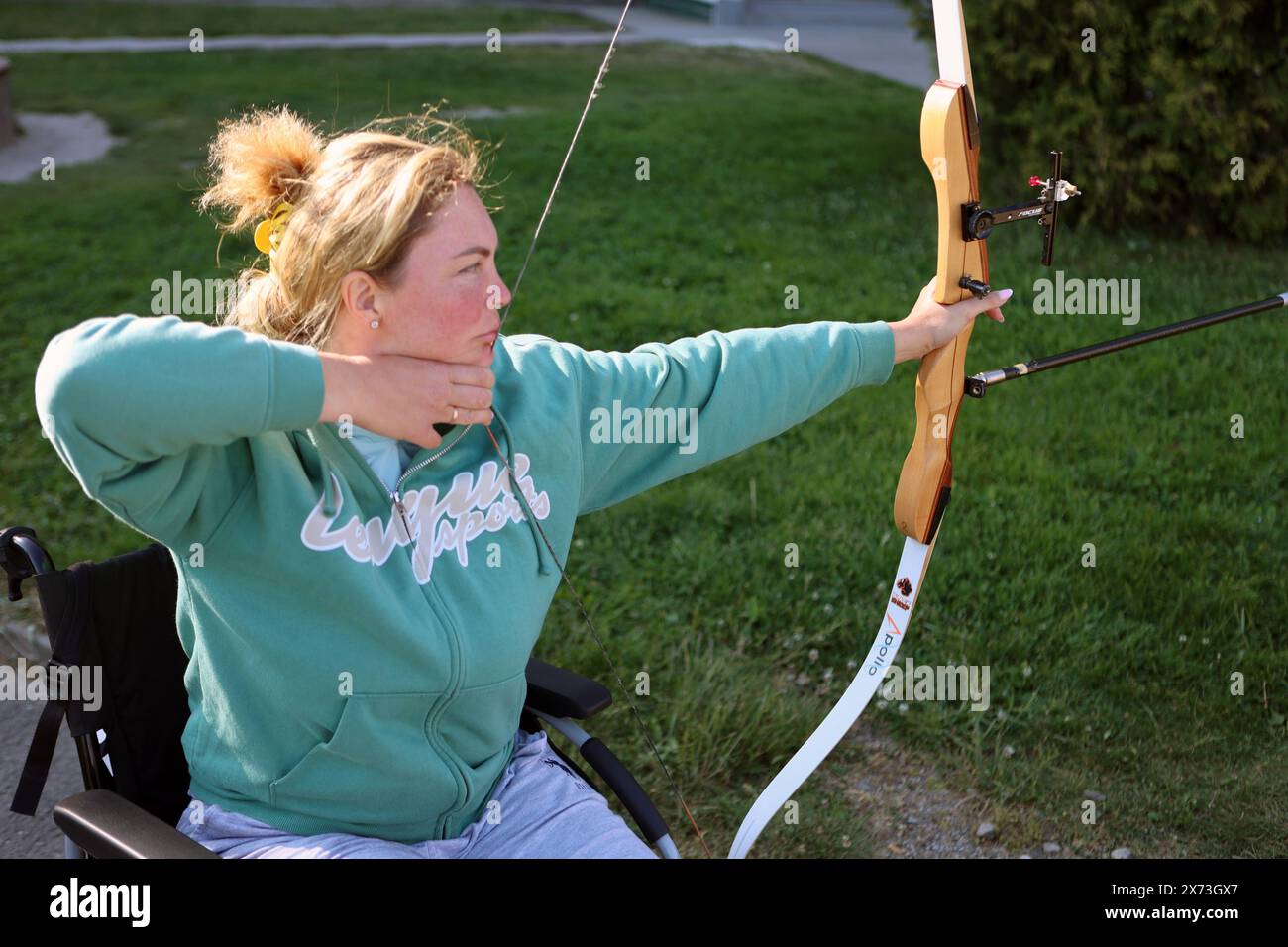 Non Exclusive: IVANO-FRANKIVSK, UKRAINE - MAY 16, 2024 - Kateryna ...