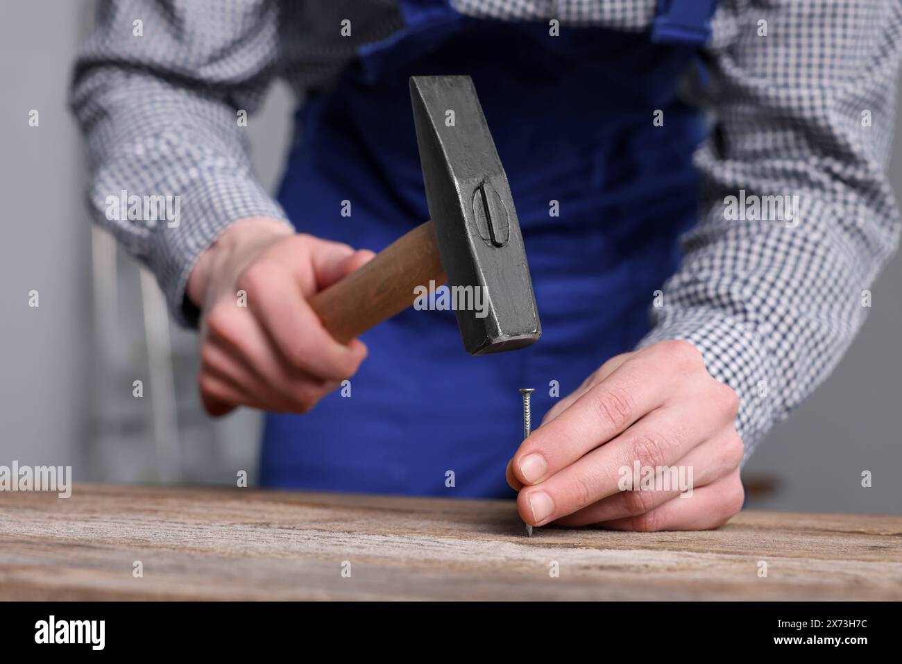 Builder professional equipment work hi-res stock photography and images ...