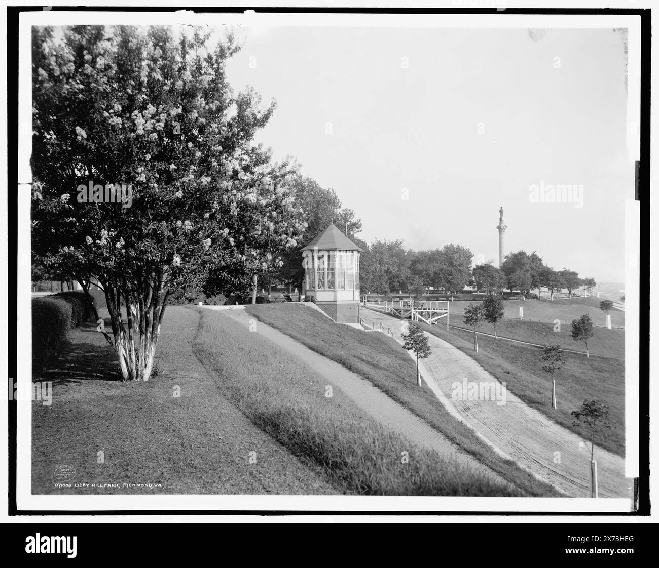 Libby hill richmond Black and White Stock Photos & Images - Alamy