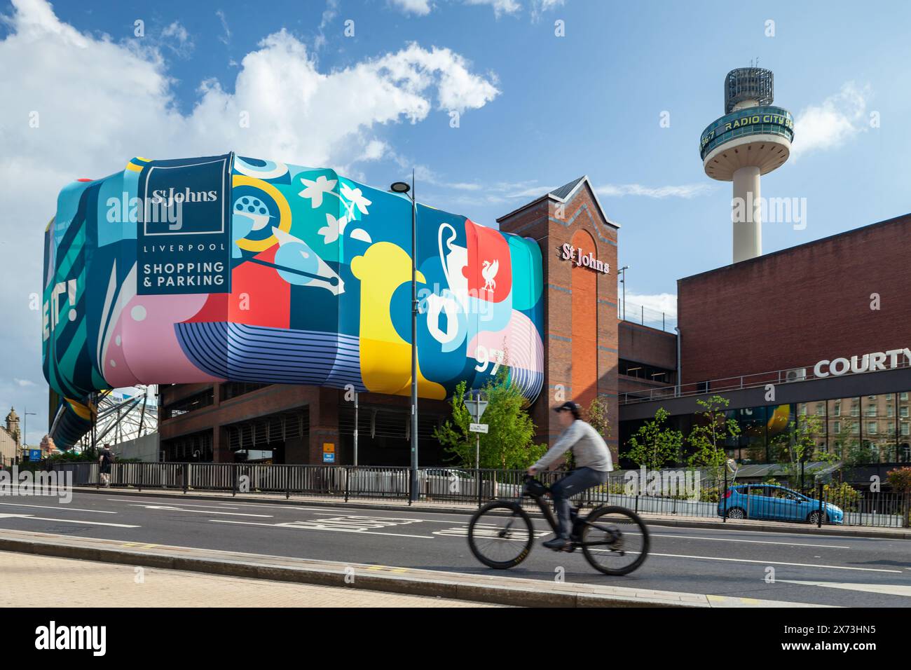 Liverpool city centre, Merseyside, England Stock Photo - Alamy