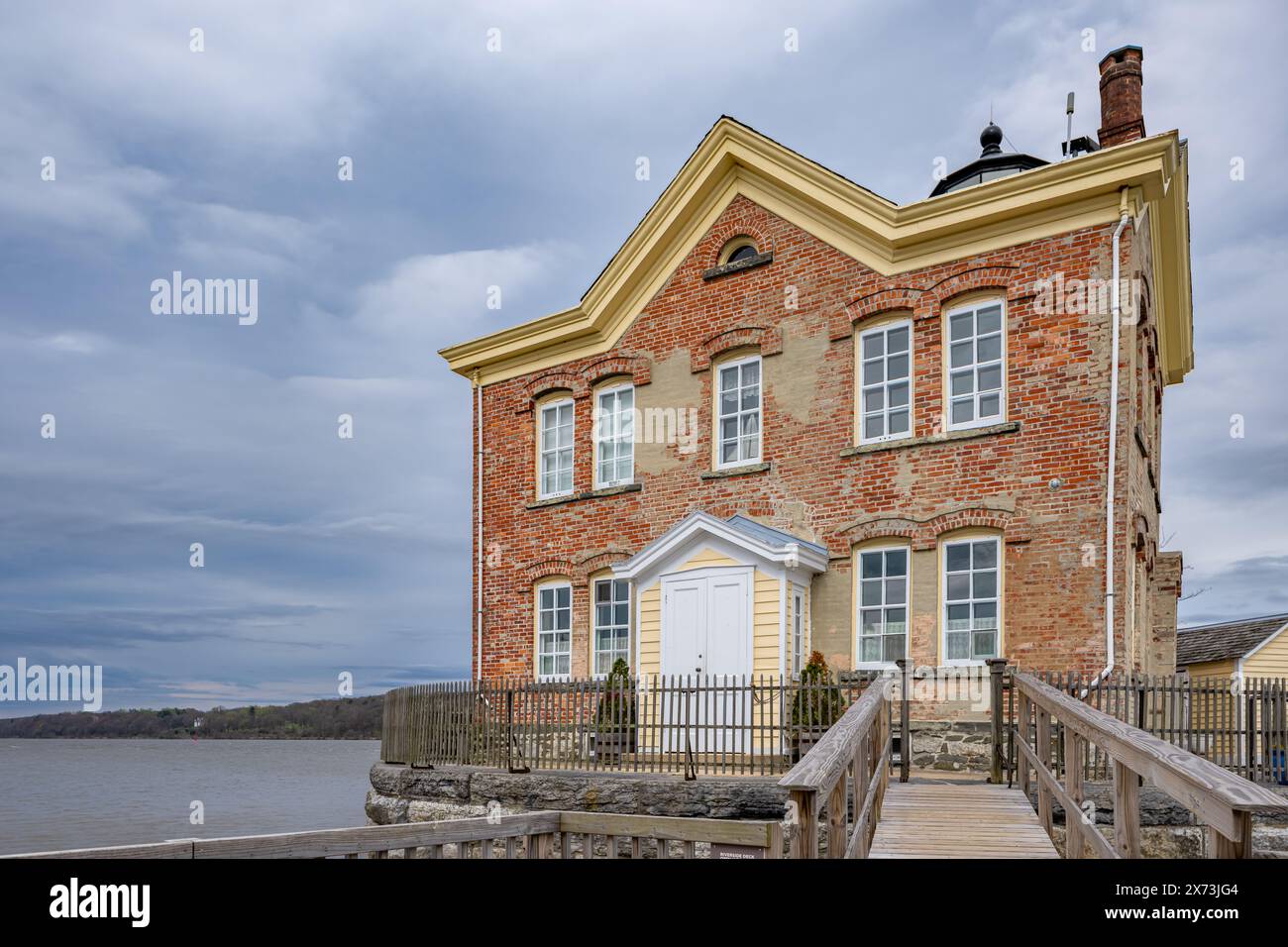 Saugerties , NY, USA - 04-19-2024: Spring photo of the historic ...