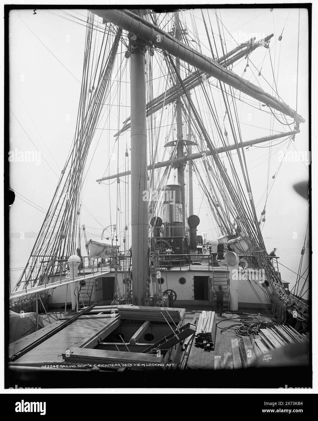 Sailing ships deck Cut Out Stock Images & Pictures - Alamy