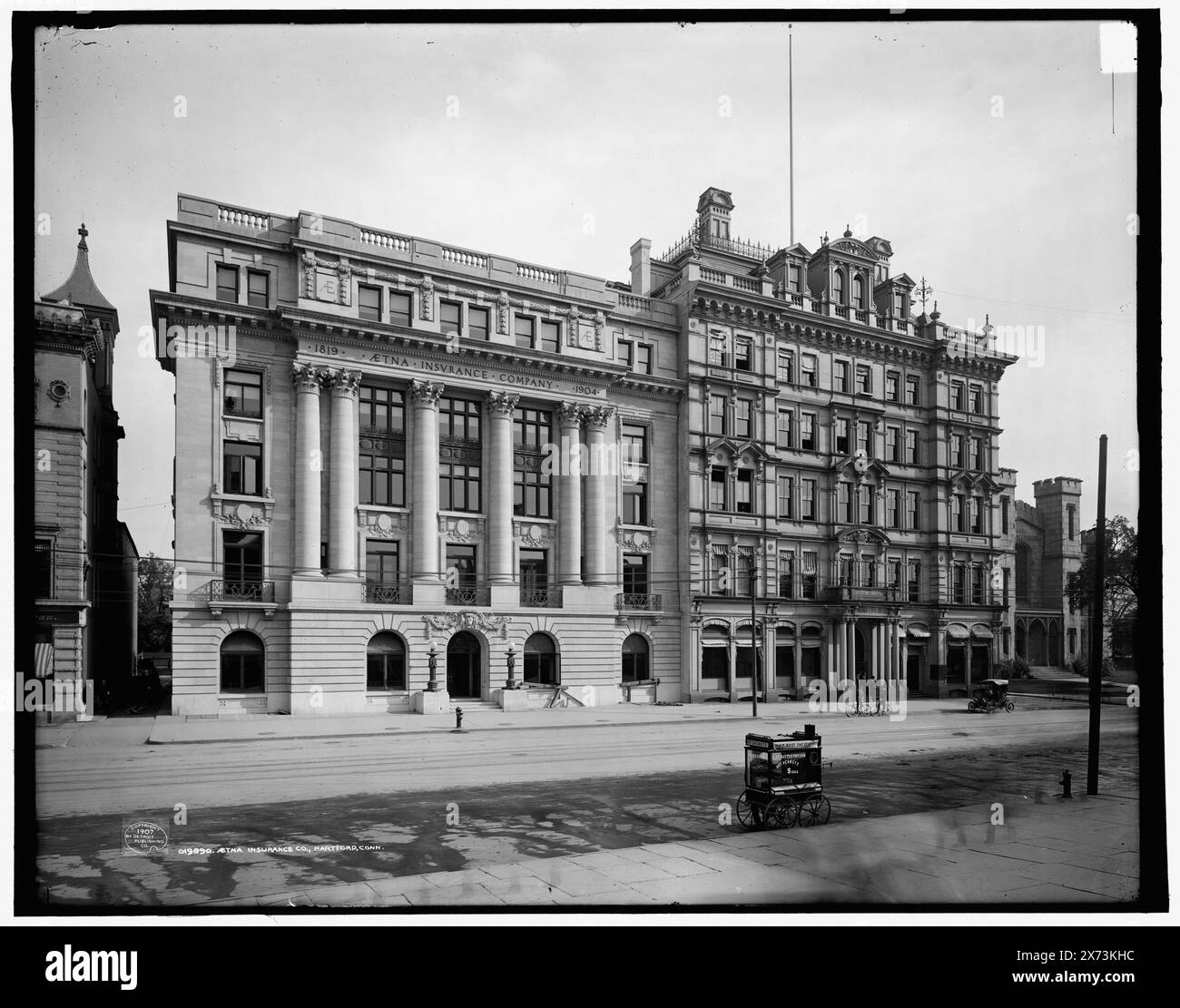 Aetna insurance Black and White Stock Photos & Images - Alamy