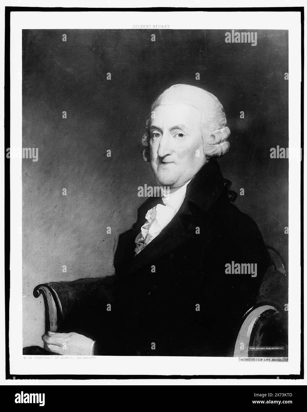 Samuel Salisbury, head-and-shoulders portrait, Title devised by ...