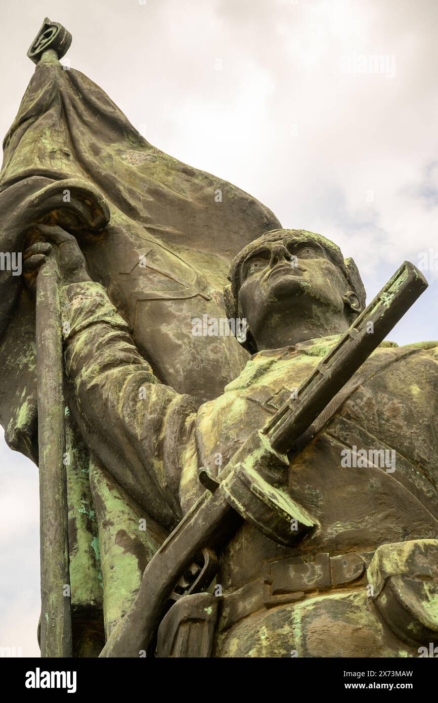 Memento park liberation army soldier hi-res stock photography and images - Alamy