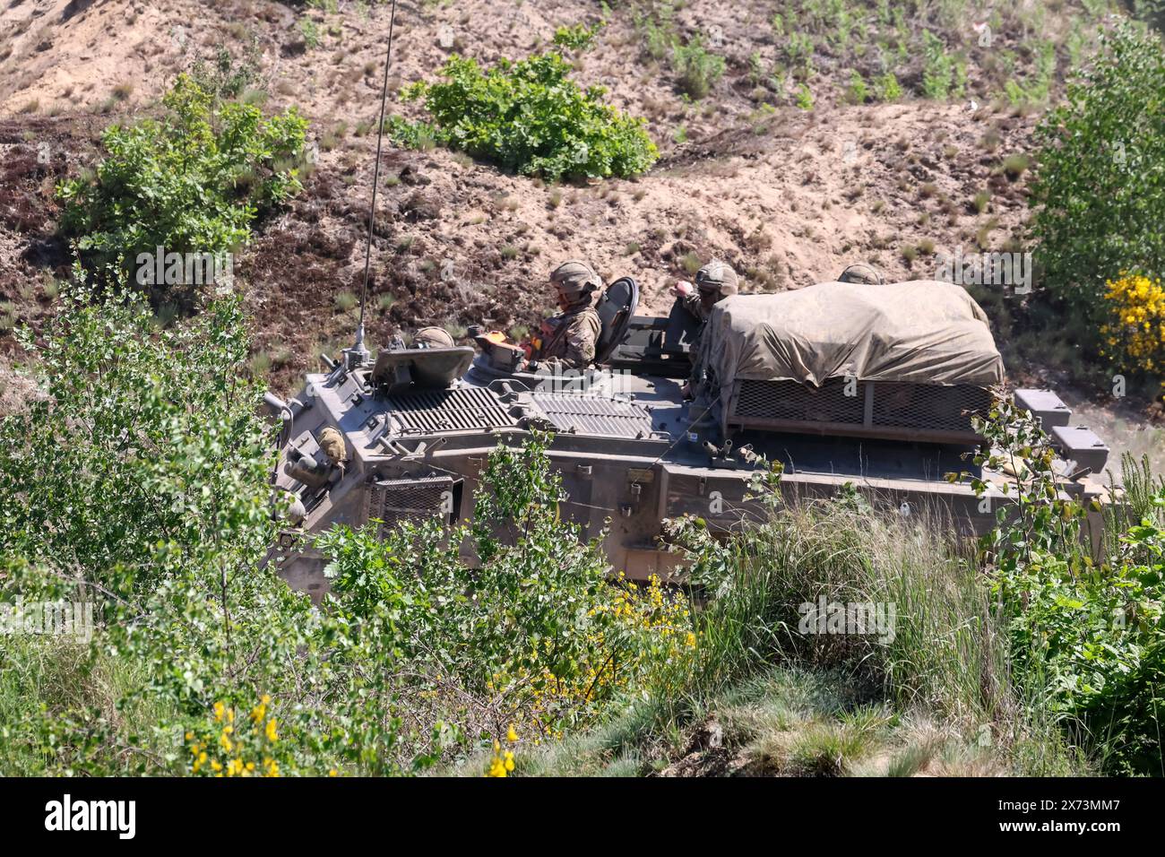 Demonstration armoured division hi-res stock photography and images - Alamy