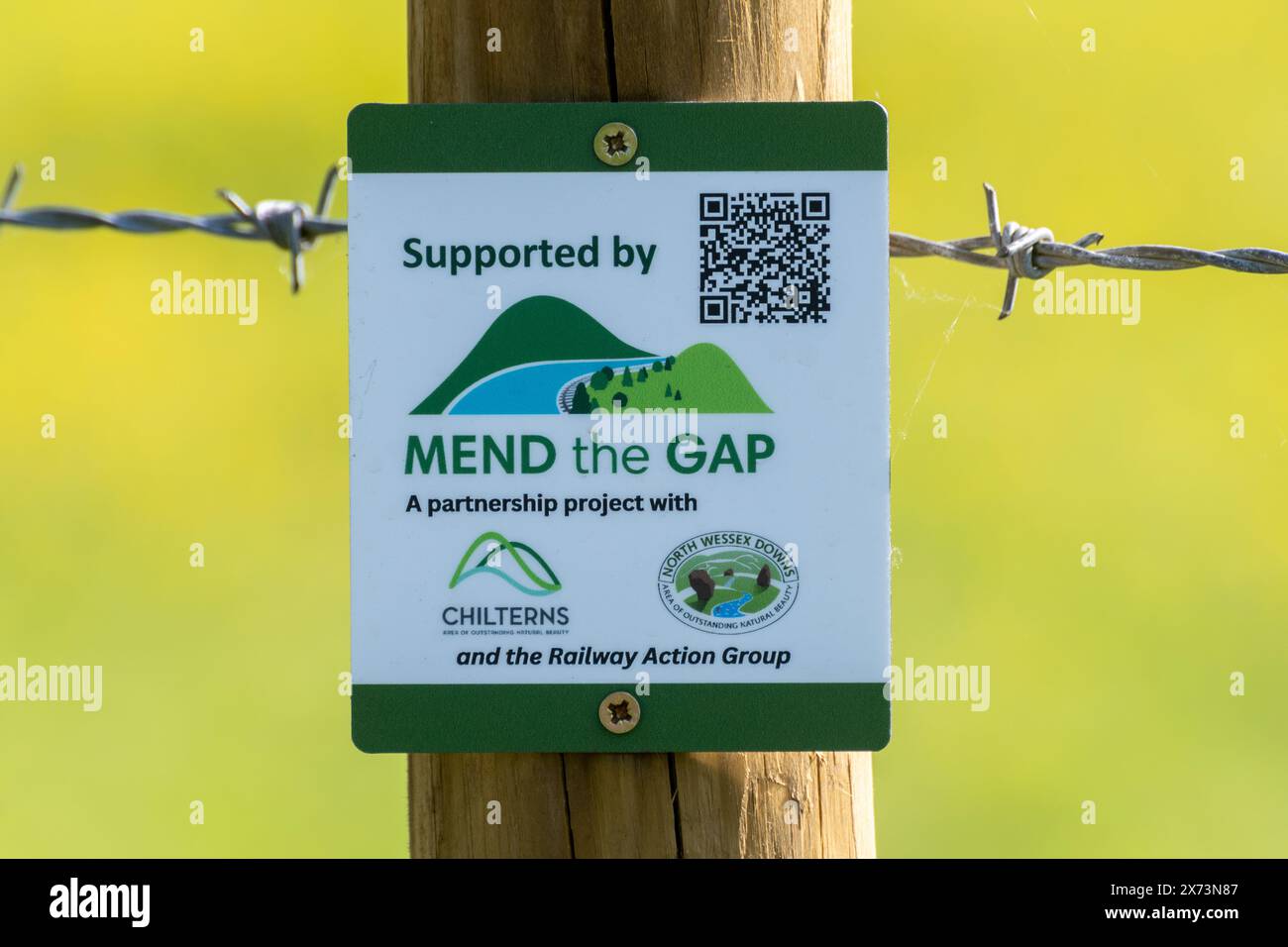 Mend the Gap project near Goring Gap funded by Network Rail to enrich ...
