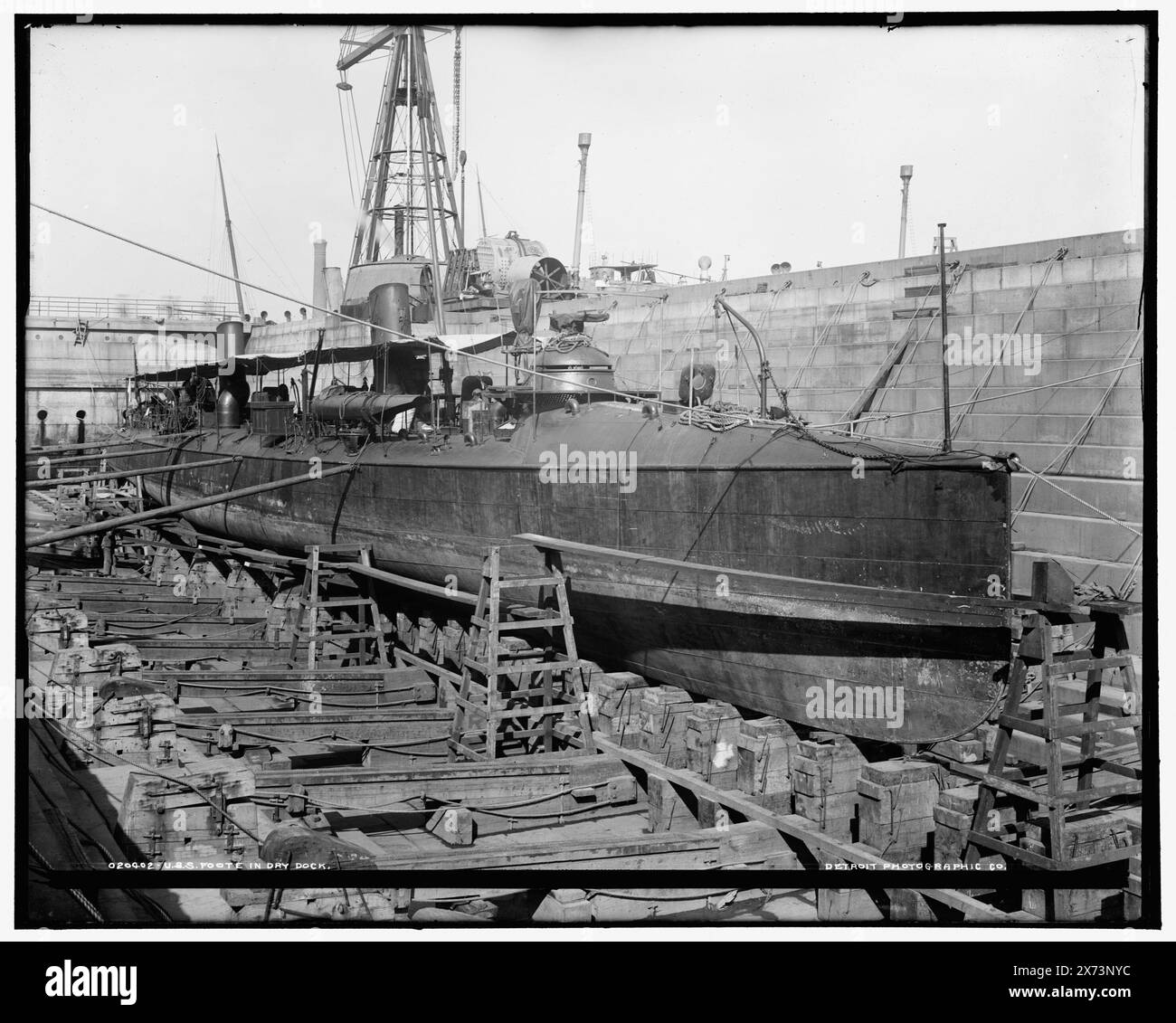 Foote torpedo boat Black and White Stock Photos & Images - Alamy