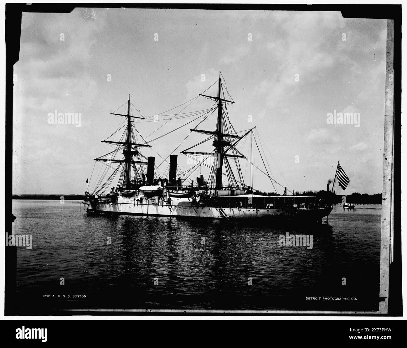 U.S.S. Boston, Date based on Detroit, Catalogue J (1901)., Detroit ...
