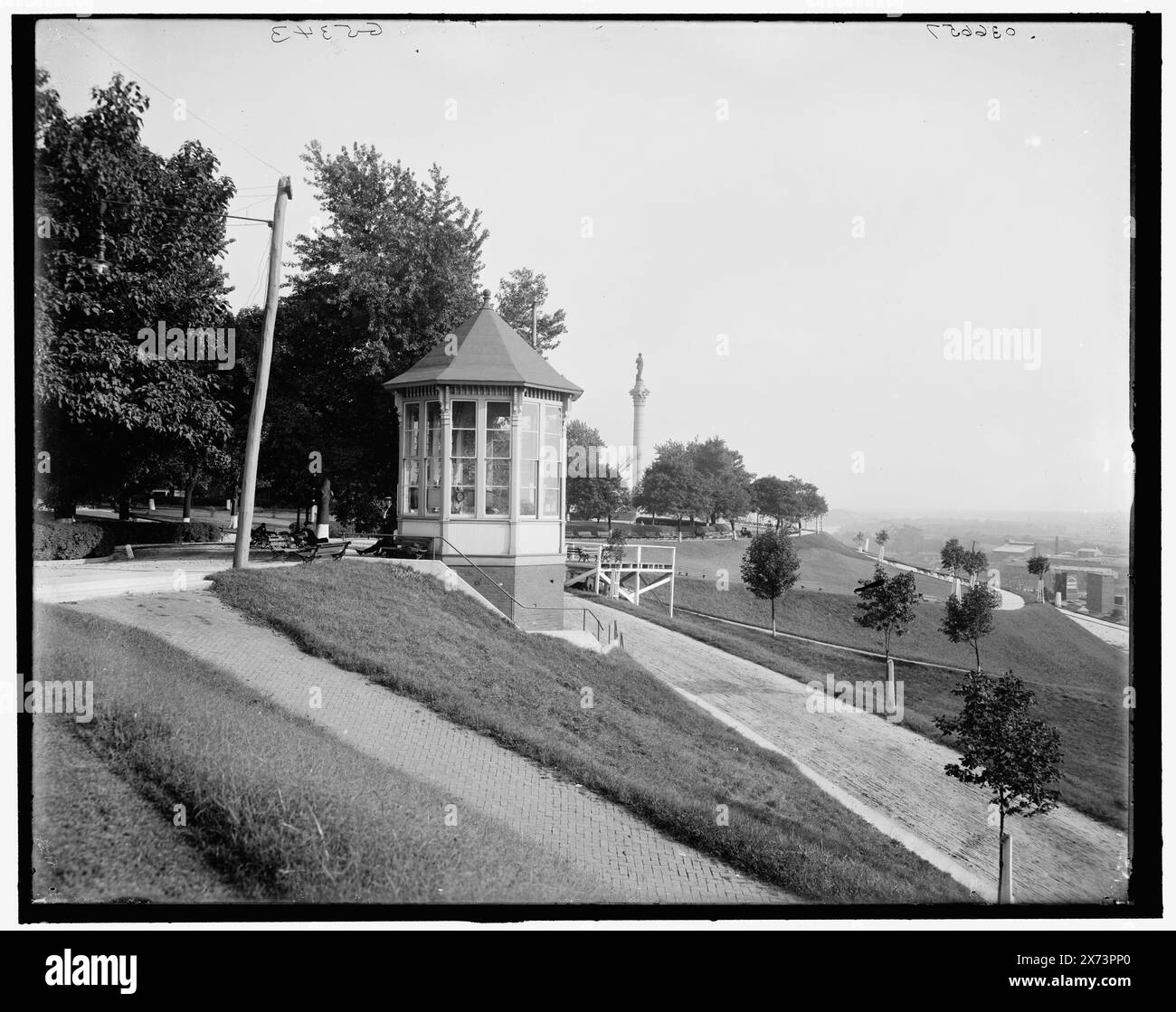 Libby hill richmond Black and White Stock Photos & Images - Alamy