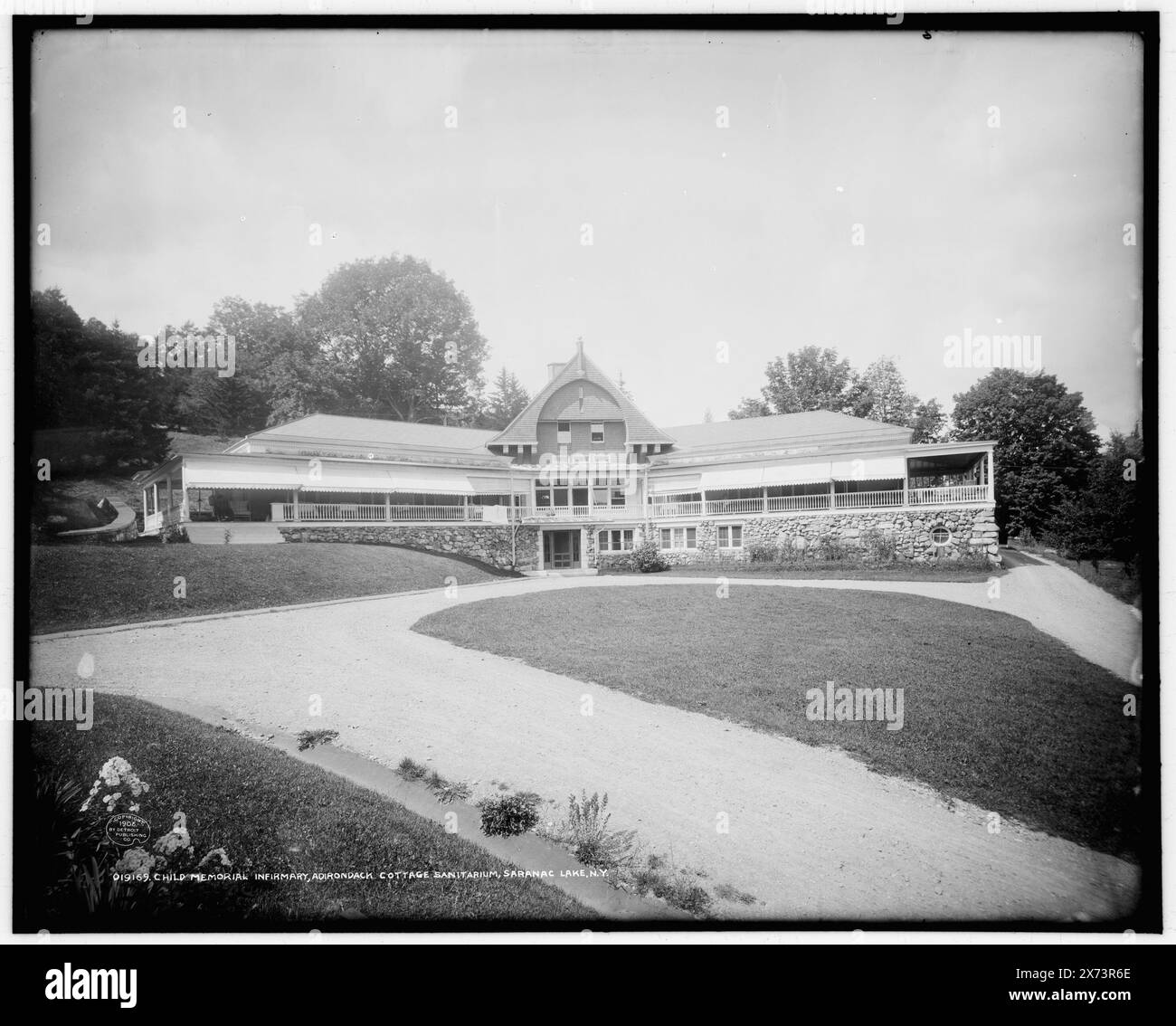 Child Memorial Infirmary, Adirondack Cottage Sanatarium, Saranac Lake ...