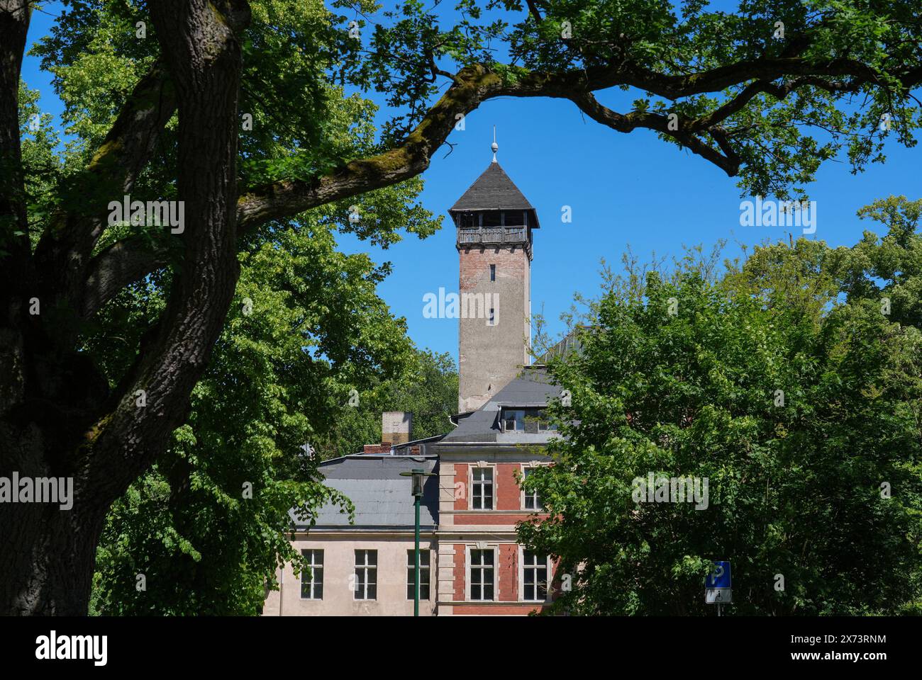 Schulzendorf, Germany. 13th May, 2024. The manor house of the former ...