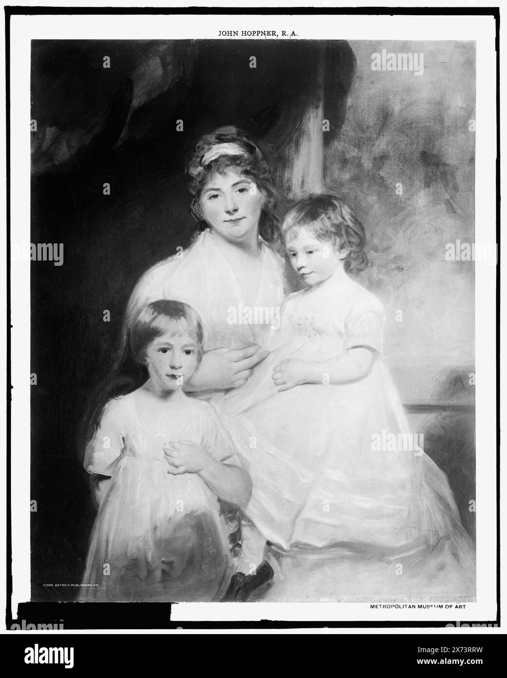 Mrs. Gardener and her children, full-length family portrait, Title ...
