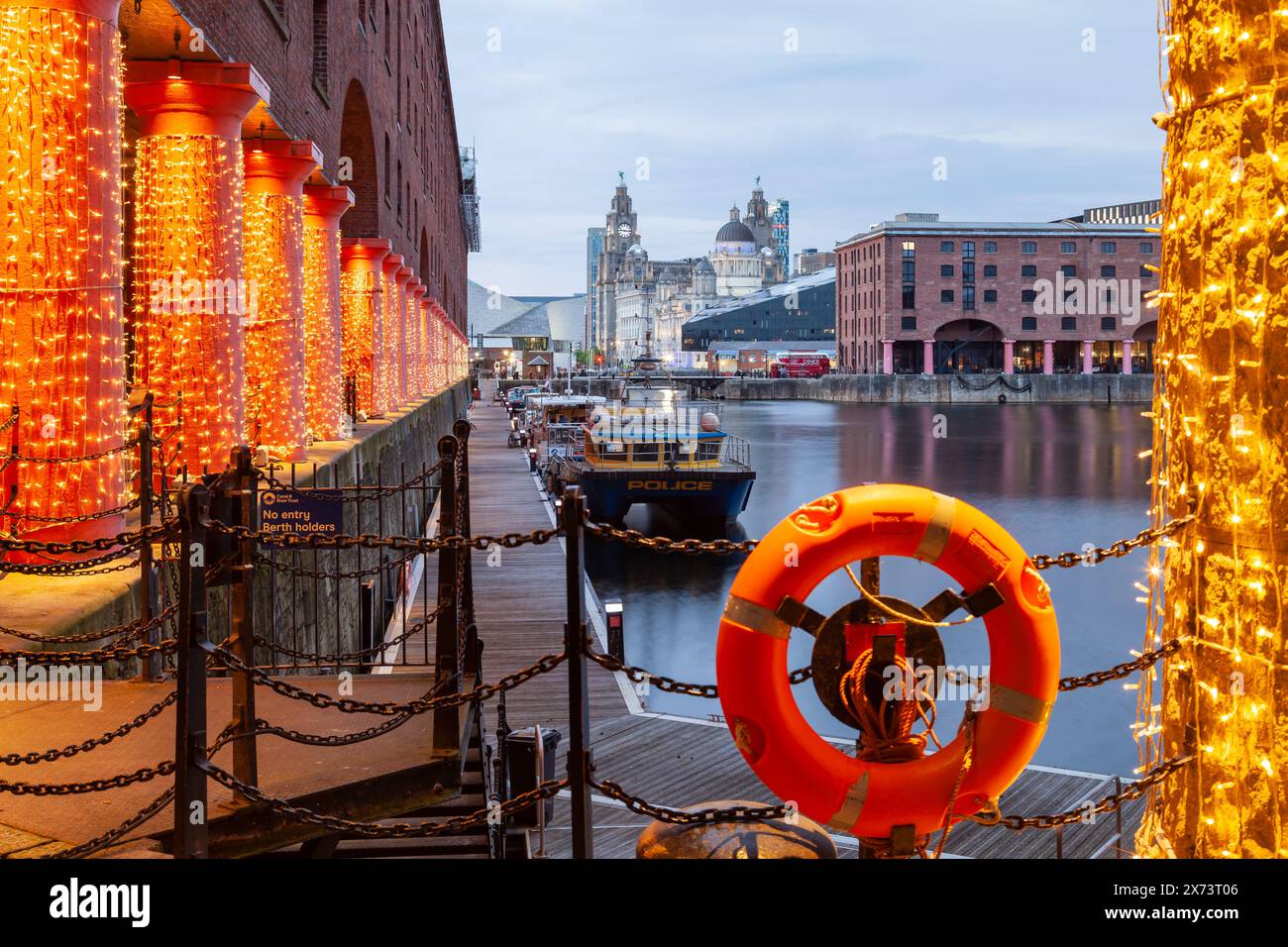 Evening at the Royal Albert Dock, Liverpool, England Stock Photo - Alamy