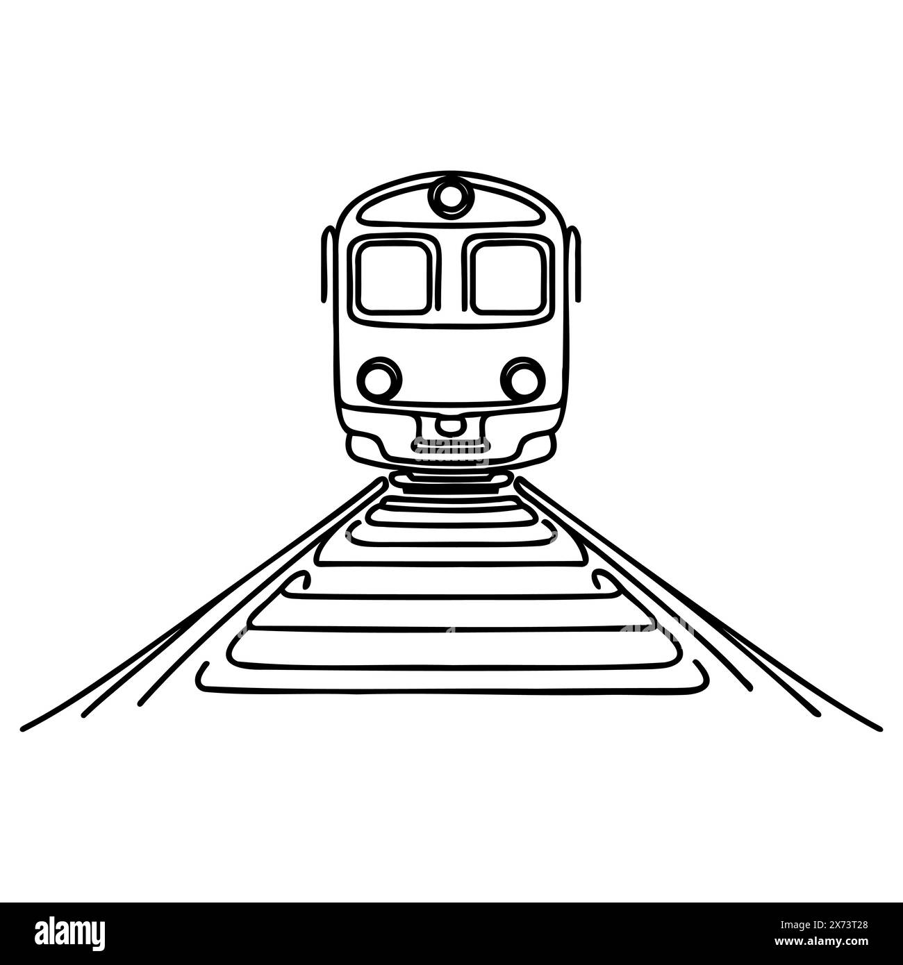 Continuous rail Black and White Stock Photos & Images - Alamy