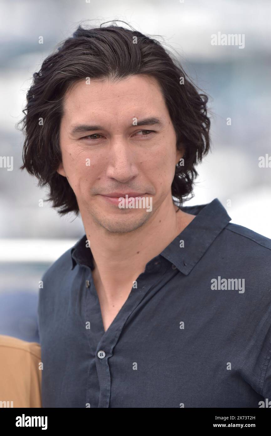 Cannes, France. 17th May, 2024. CANNES, FRANCE - MAY 17:Adam Driver ...