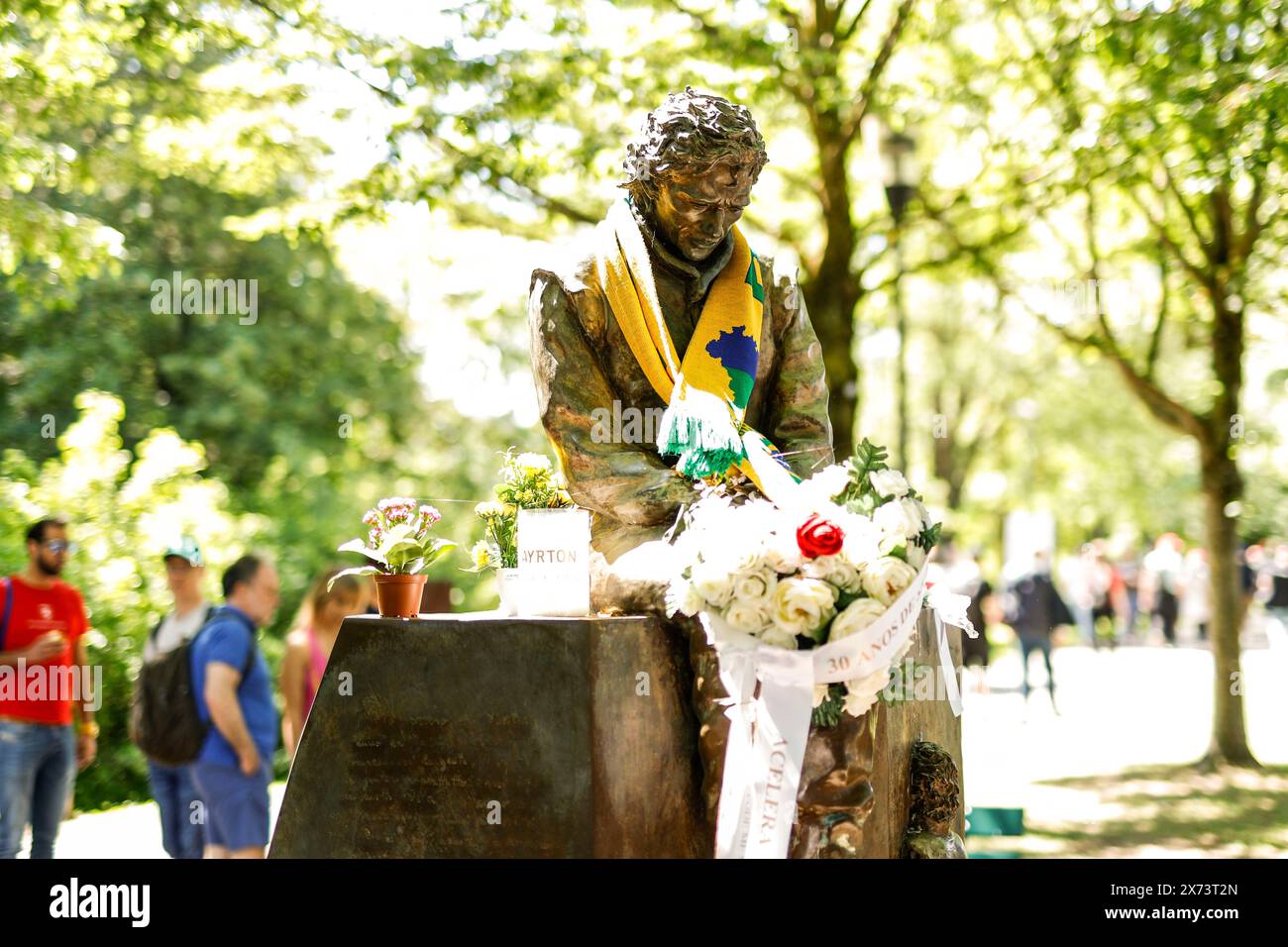 Imola, Italy. 17th May, 2024. Ayrton Senna memorial, F1 Grand Prix of ...