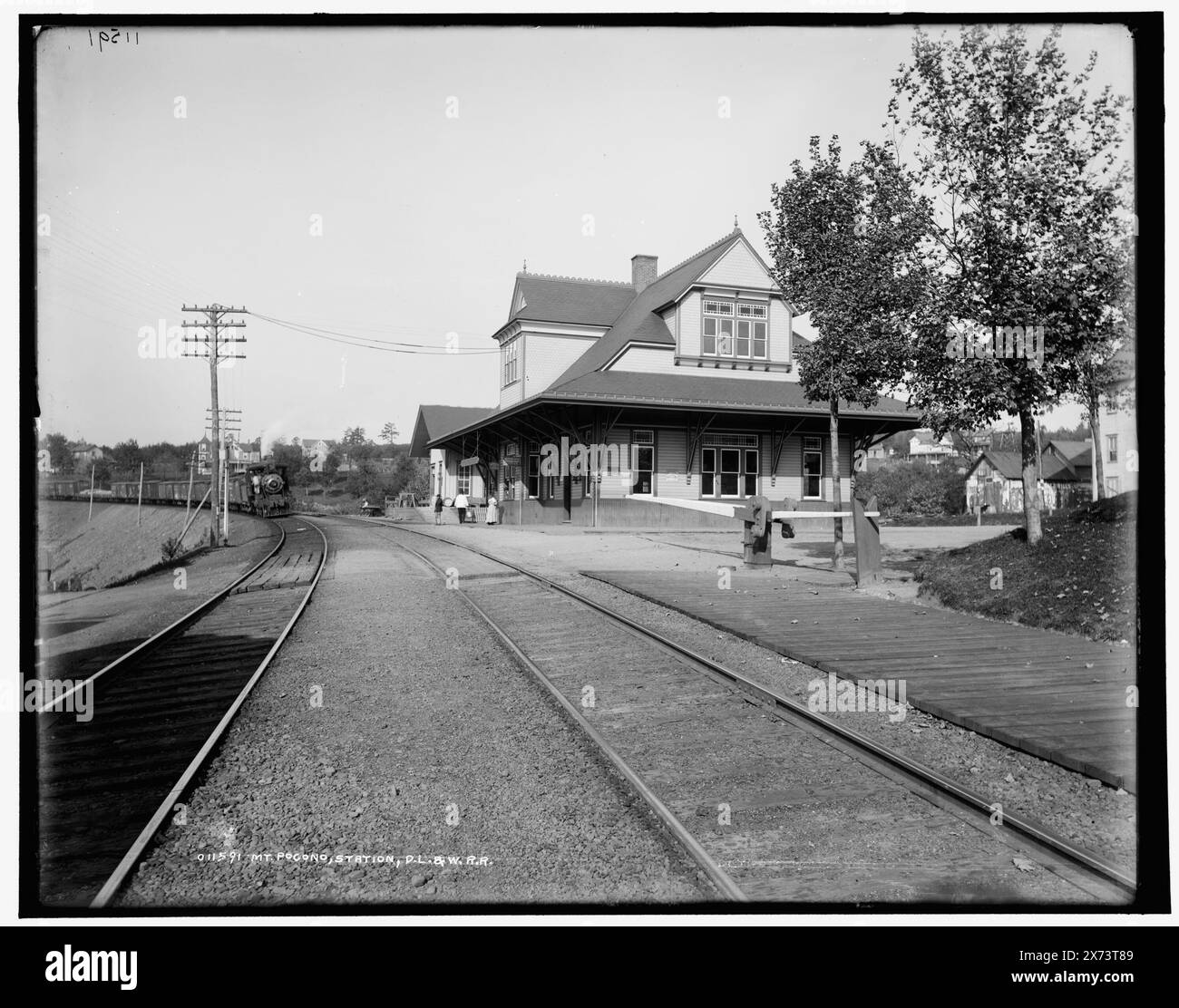 Mt. Pocono station, D.L. & W.R.R., Date based on Detroit, Catalogue J (1901)., Detroit ...