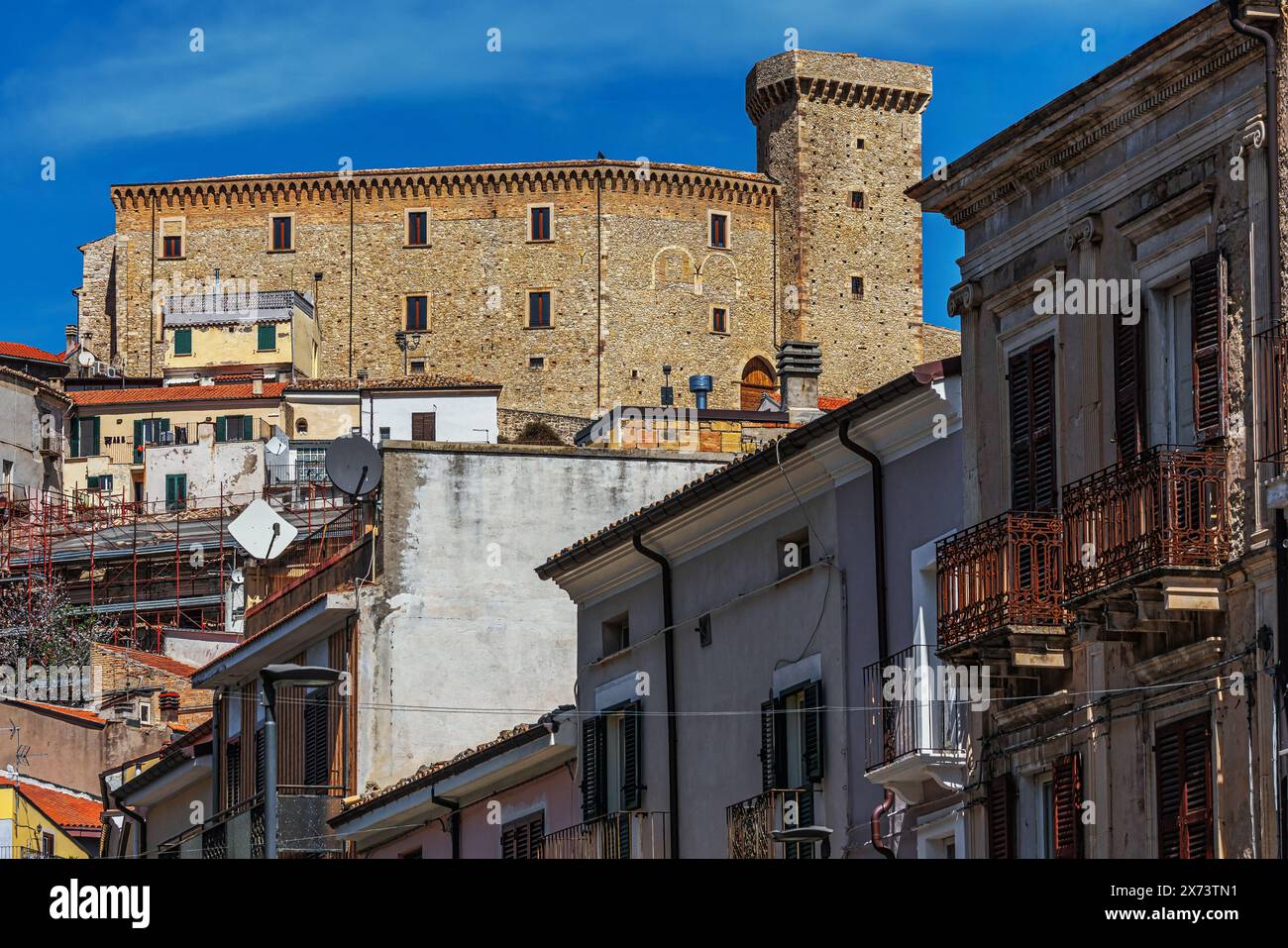 The ducal castle of Casoli, also known as Masciantonio castle, stands ...