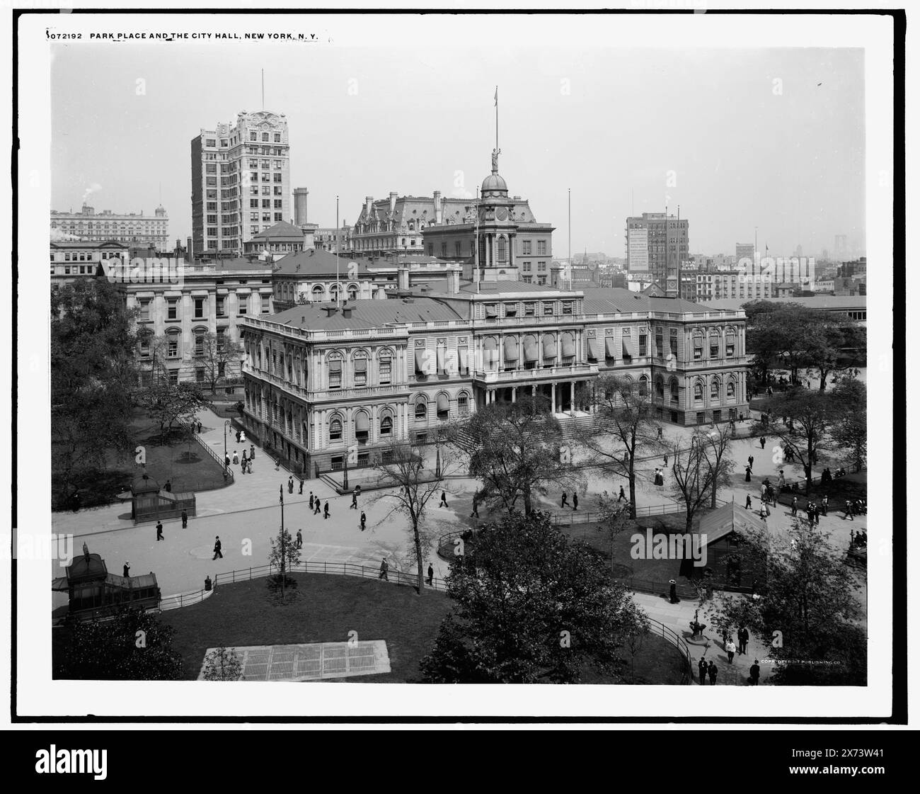 Park place estate Black and White Stock Photos & Images - Alamy